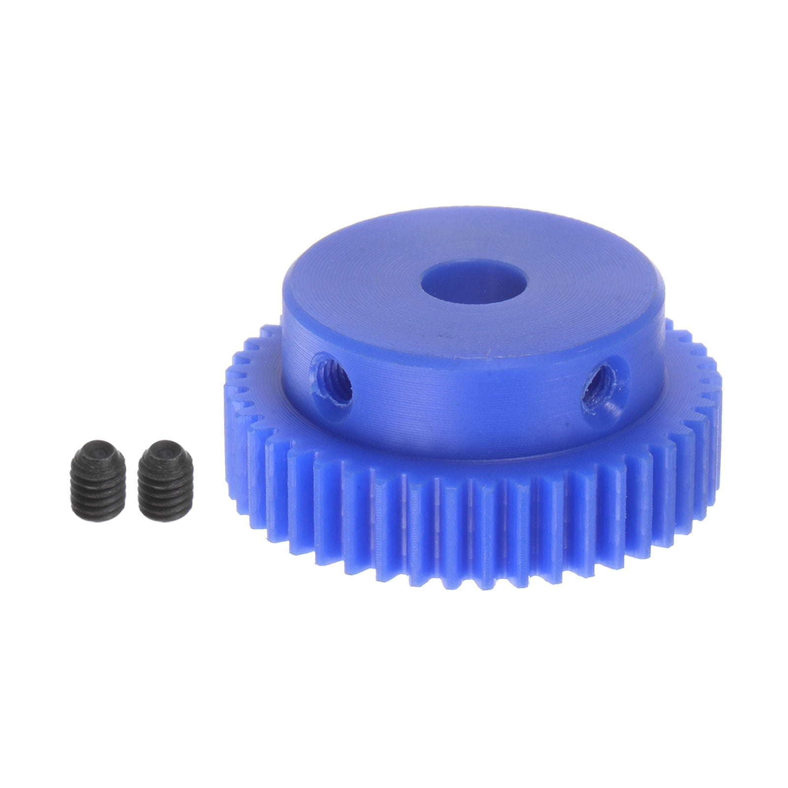 Uxcell Spur Gear 8mm Inner Hole Step Gear 44T Mod 1 Plastic Motor Gear ...