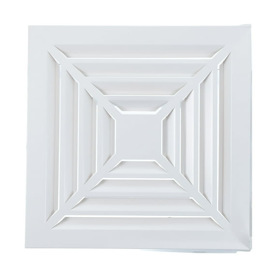 Uxcell Square Air Vent Cover, Aluminum Alloy Air Return Grille Sidewall ...