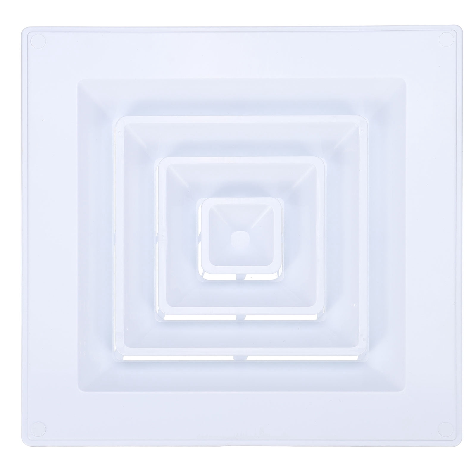 Uxcell Square Air Vent Cover 13.8 x 13.8 inch, 1pcs Plastic Air Return ...