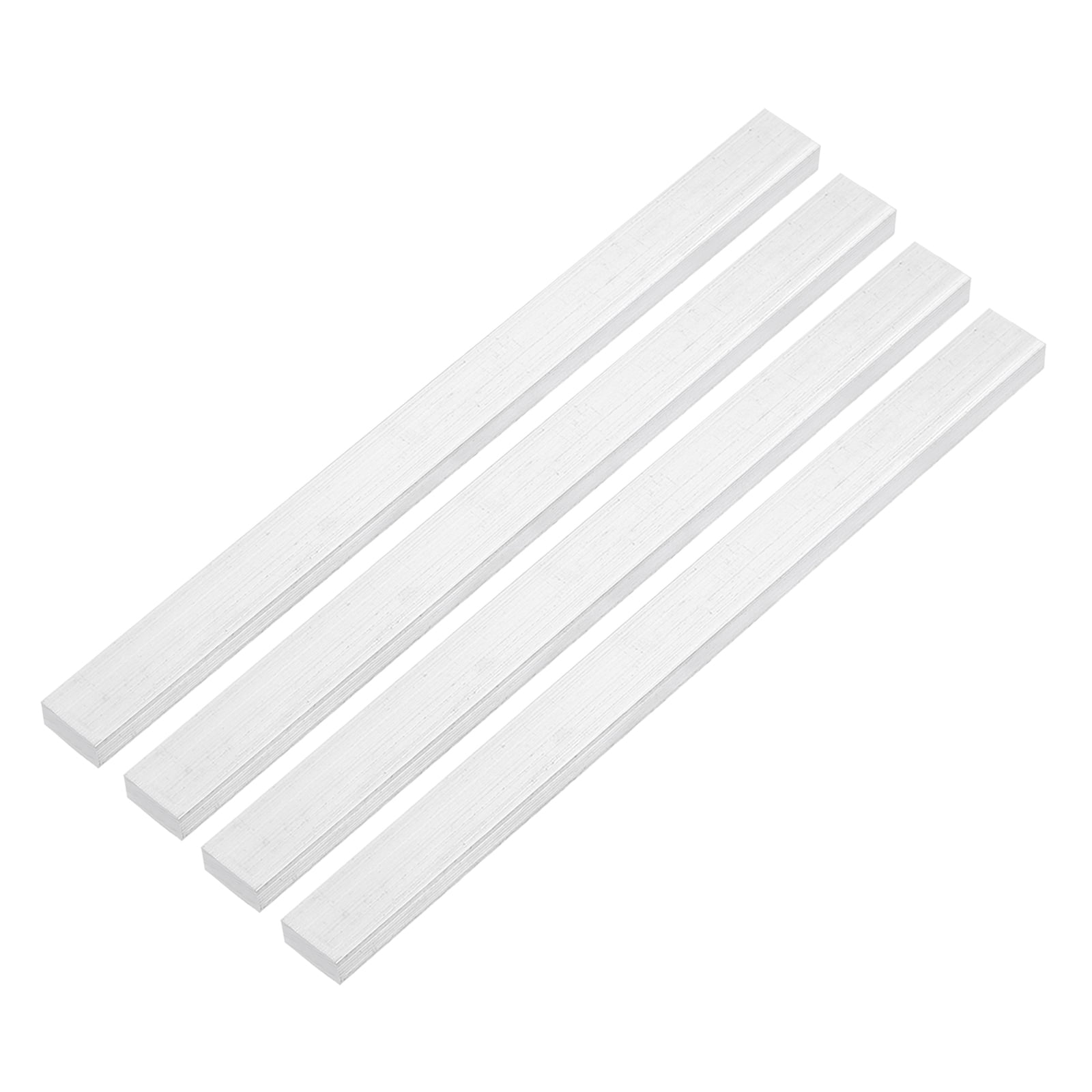 Aluminum Bar Stock 5-Pack 6061 S - 1x2x4 Inch T6511 Solid Mill Stock ...
