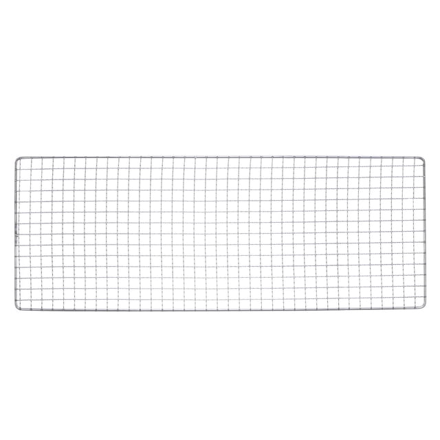 Uxcell Square BBQ Grill Net 19.7"x7.5" Stainless Steel Barbecue Mesh ...