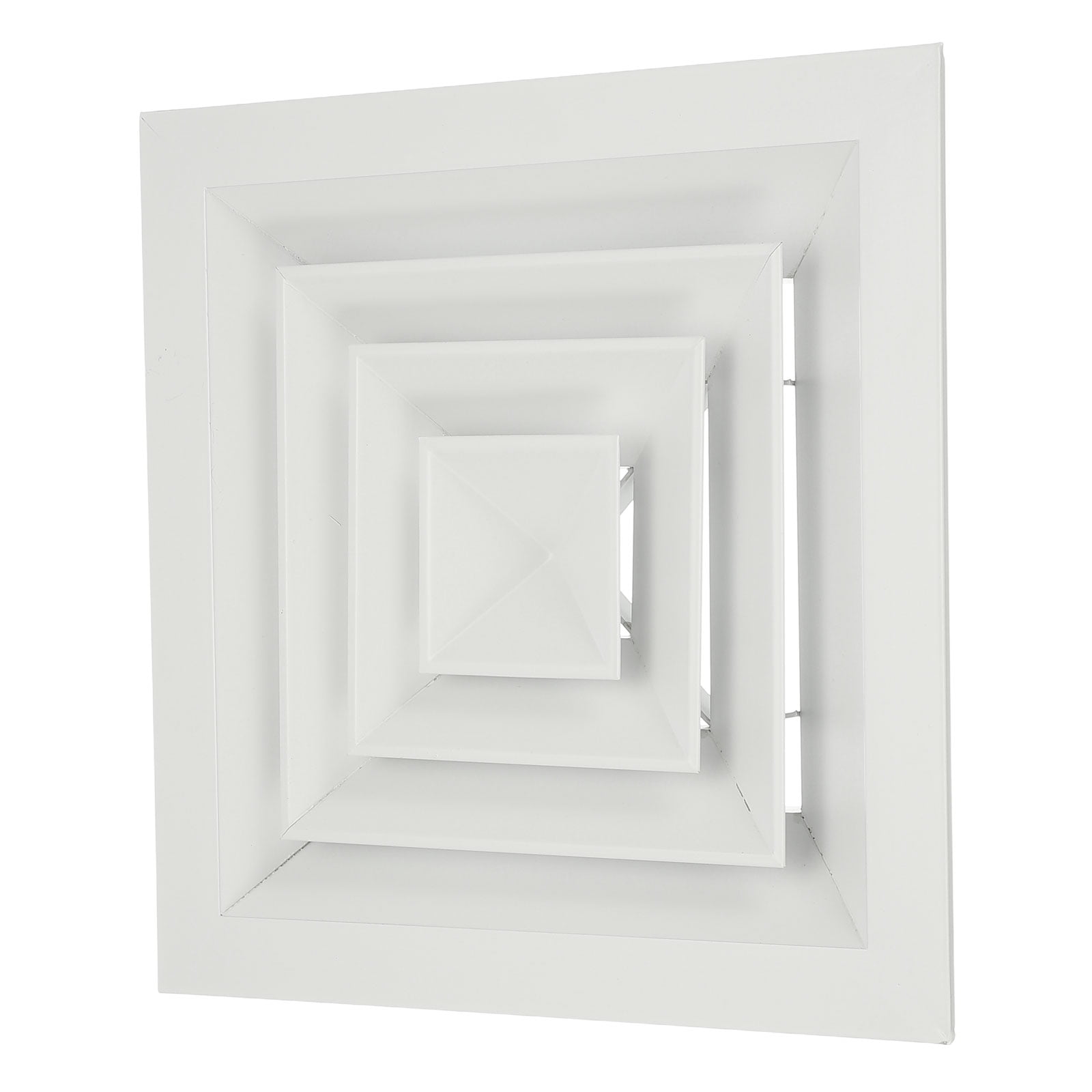 Uxcell Square Ceiling Diffuser, Aluminum Vent Cover for HVAC System 7 x ...