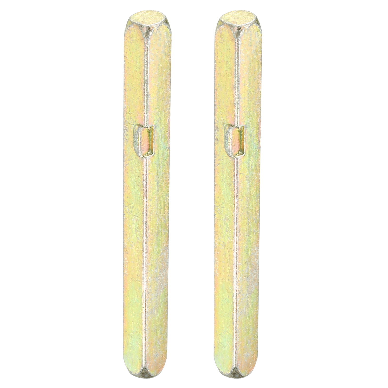 Uxcell Square Door Knob Spindle 100x8mm, 2 Pack Door Handle Spindle Bar ...