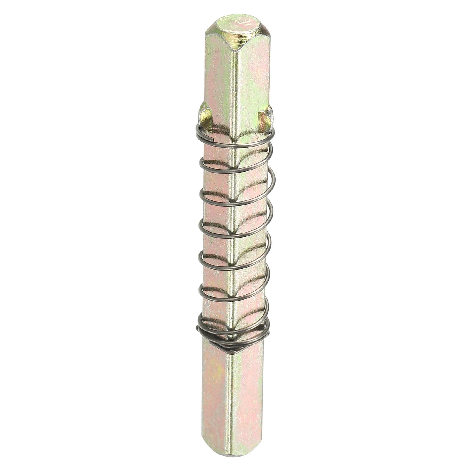 Uxcell Square Door Knob Spindle 80x8mm with Compression Spring, 1 Pack ...