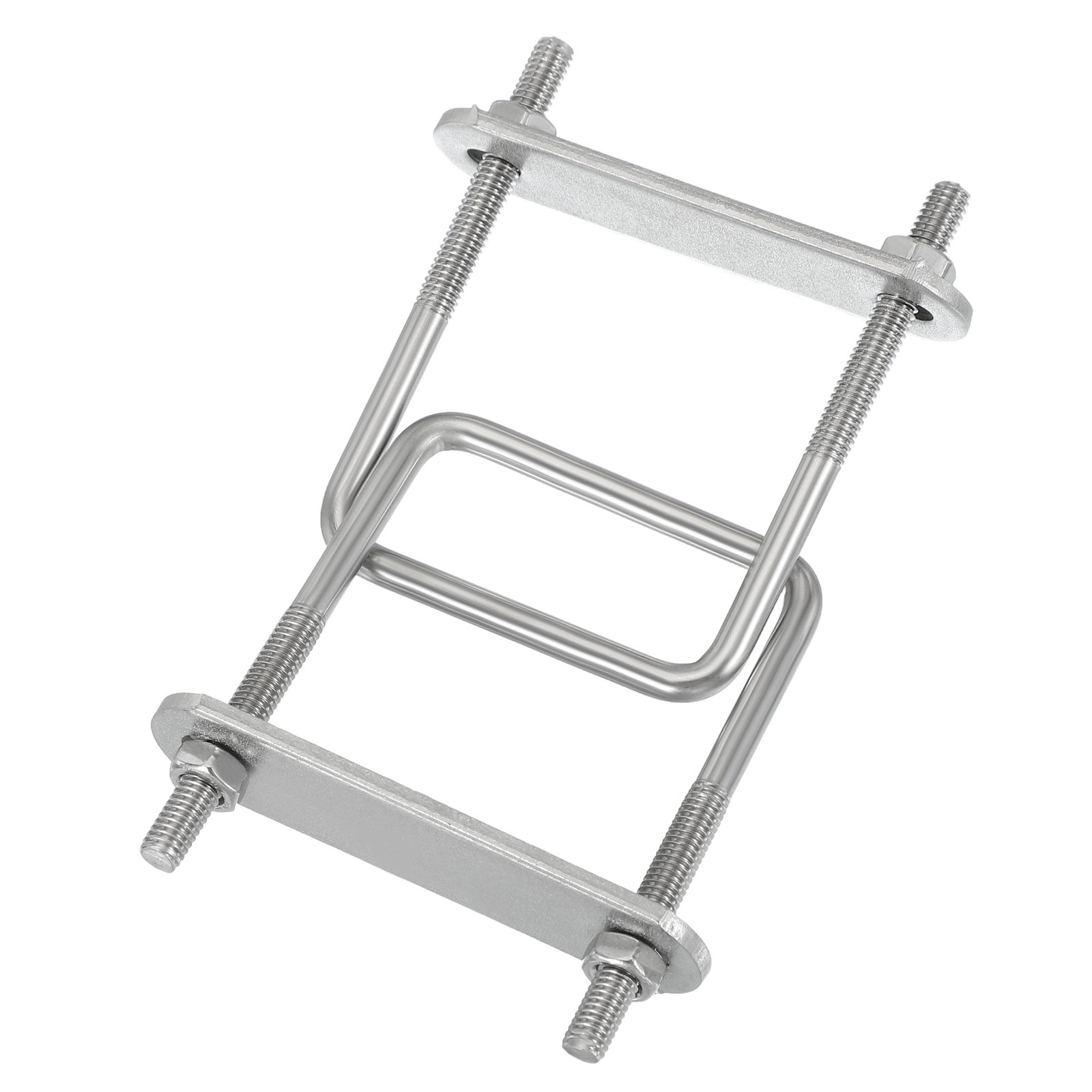 Uxcell Square U-Bolts, Square Bend U-Bolt Stainless Steel Pole U Bolt ...