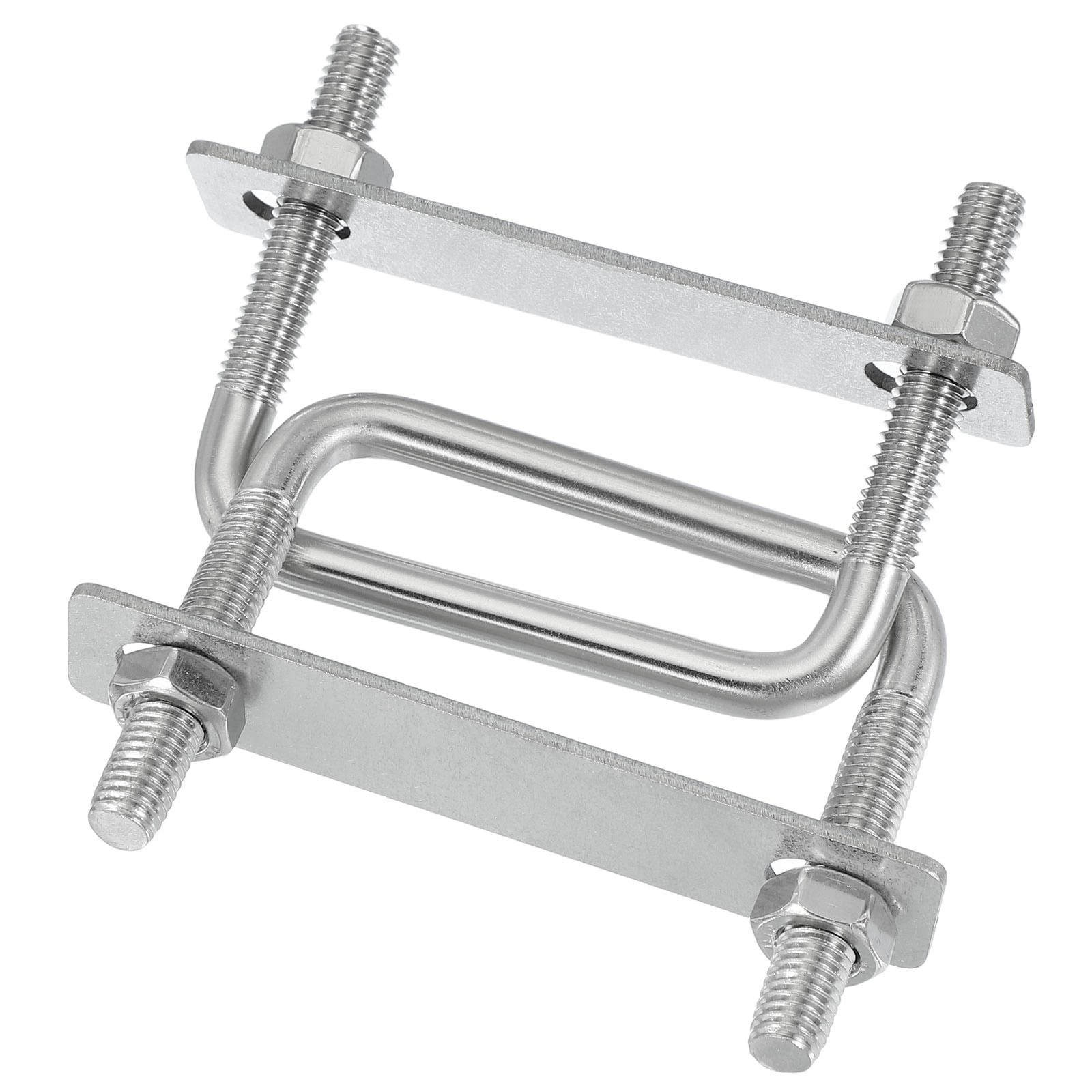 Uxcell Square U-Bolts, Square Bend U-Bolt Stainless Steel Pole U Bolt ...