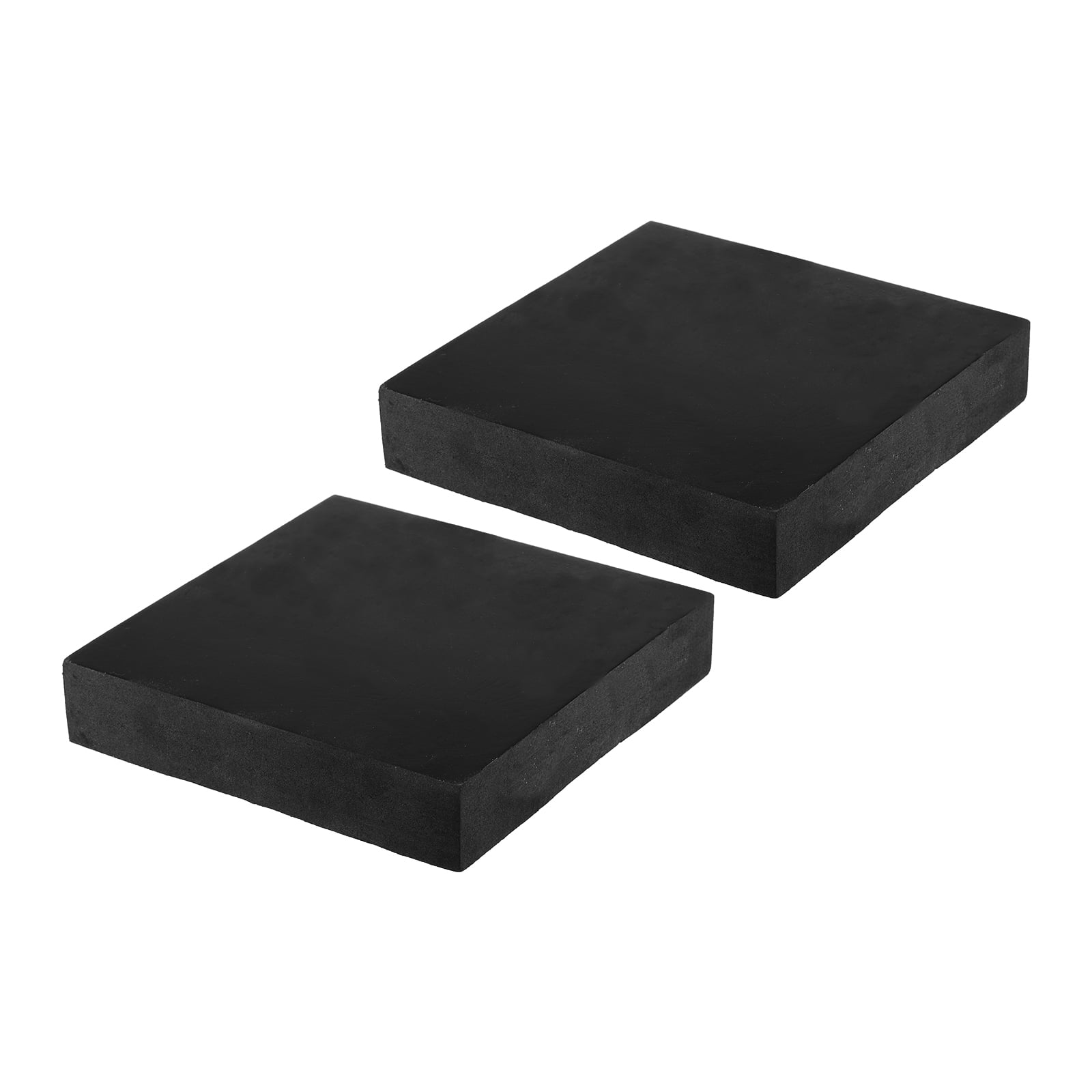 Uxcell Square Vibration Isolation Mats 5.91 " x 5.91 " x 1.2", Black ...