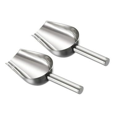 PIPETPET Stainless Steel Ice Scoop, Small Metal Food Candy Scoop for ...