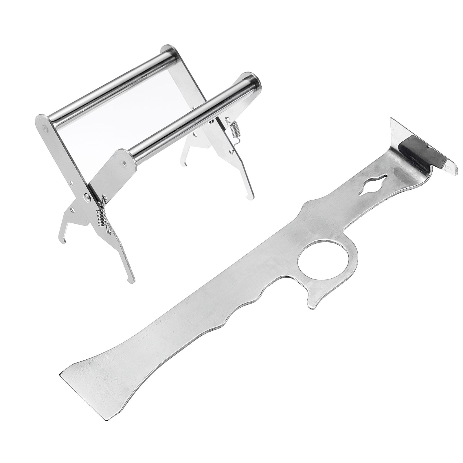Uxcell Stainless Steel Beehive Tool Set, Frame Grip Lifter and 245mm ...
