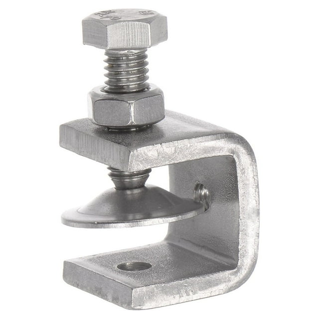 Uxcell Stainless Steel C-Clamp with 20mm Wide Jaw Opening for ...