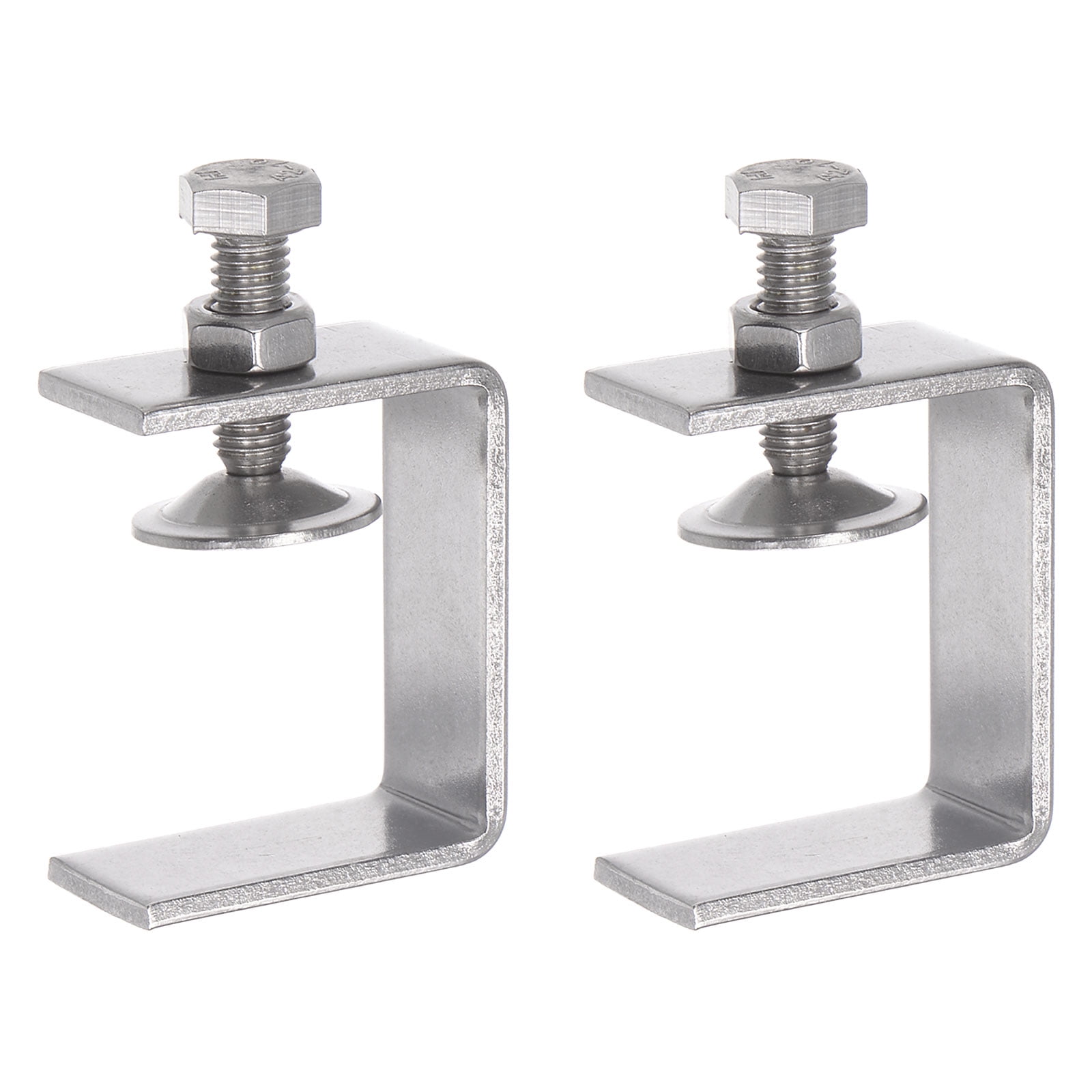 Uxcell Stainless Steel C-Clamp with 46mm Wide Jaw Opening for ...