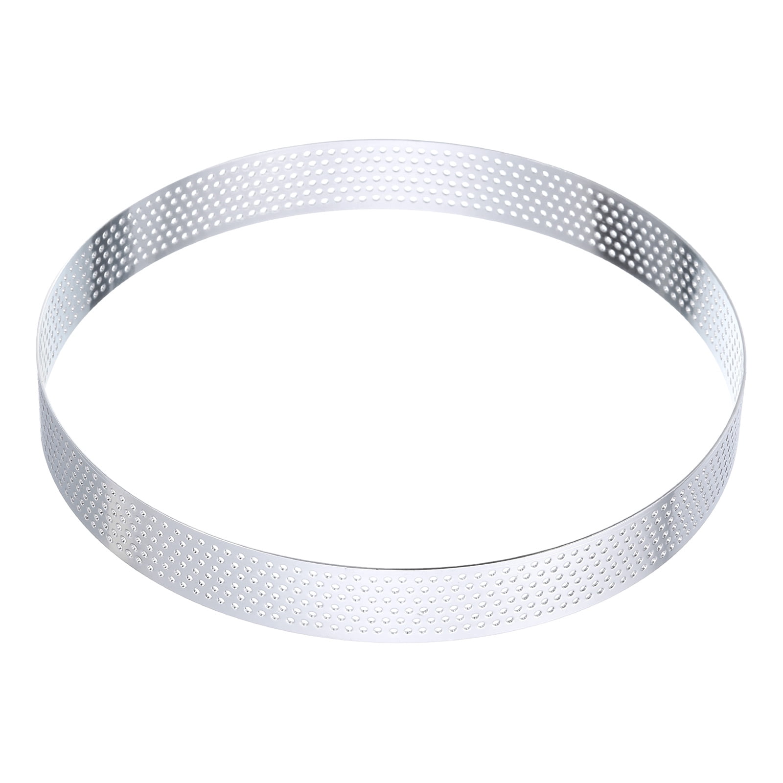 Uxcell Stainless Steel Cake Rings 5.9" Round Perforated Metal Circle ...