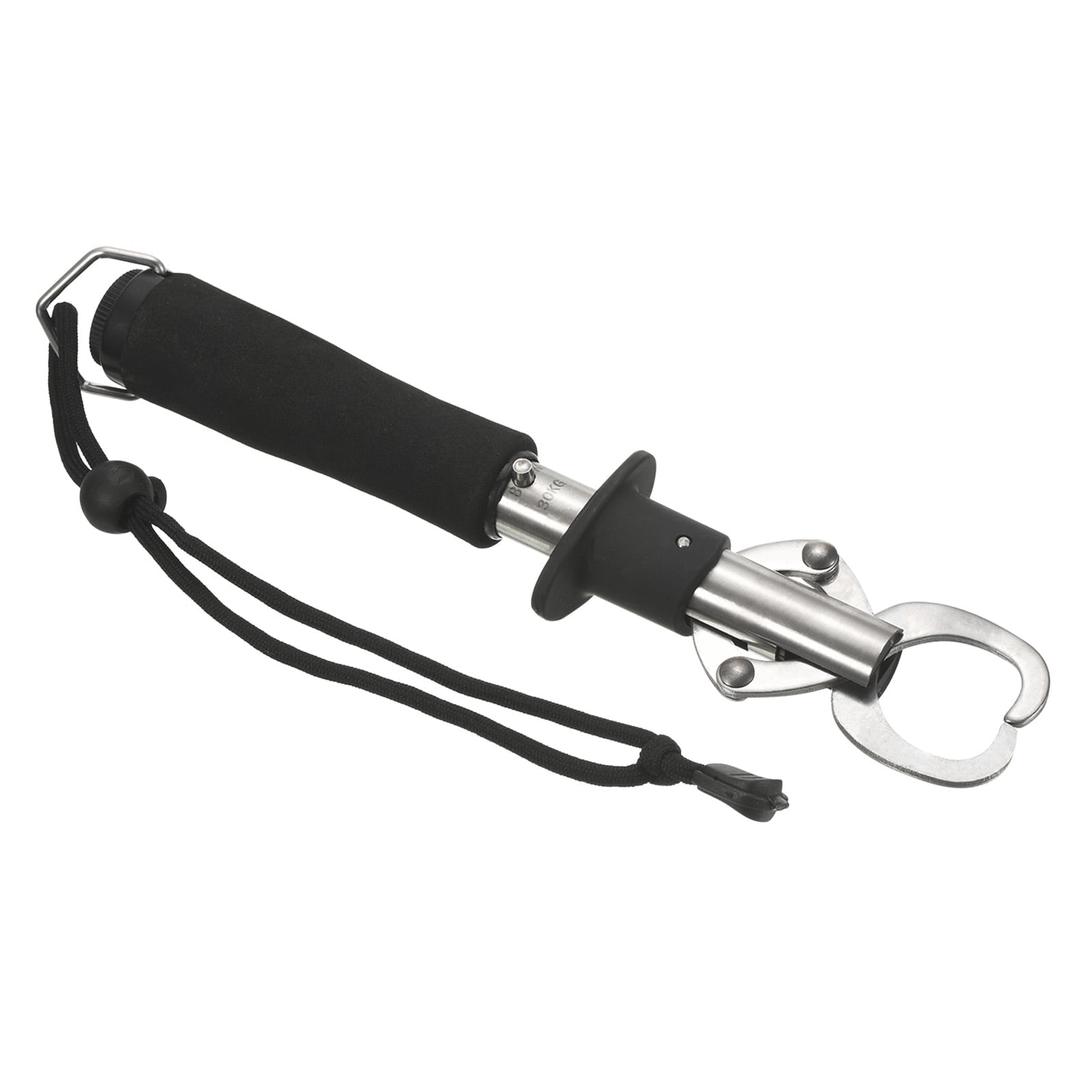 Uxcell Stainless Steel Fish Lip Grip with Scale Max 66 LB Fish Grip ...