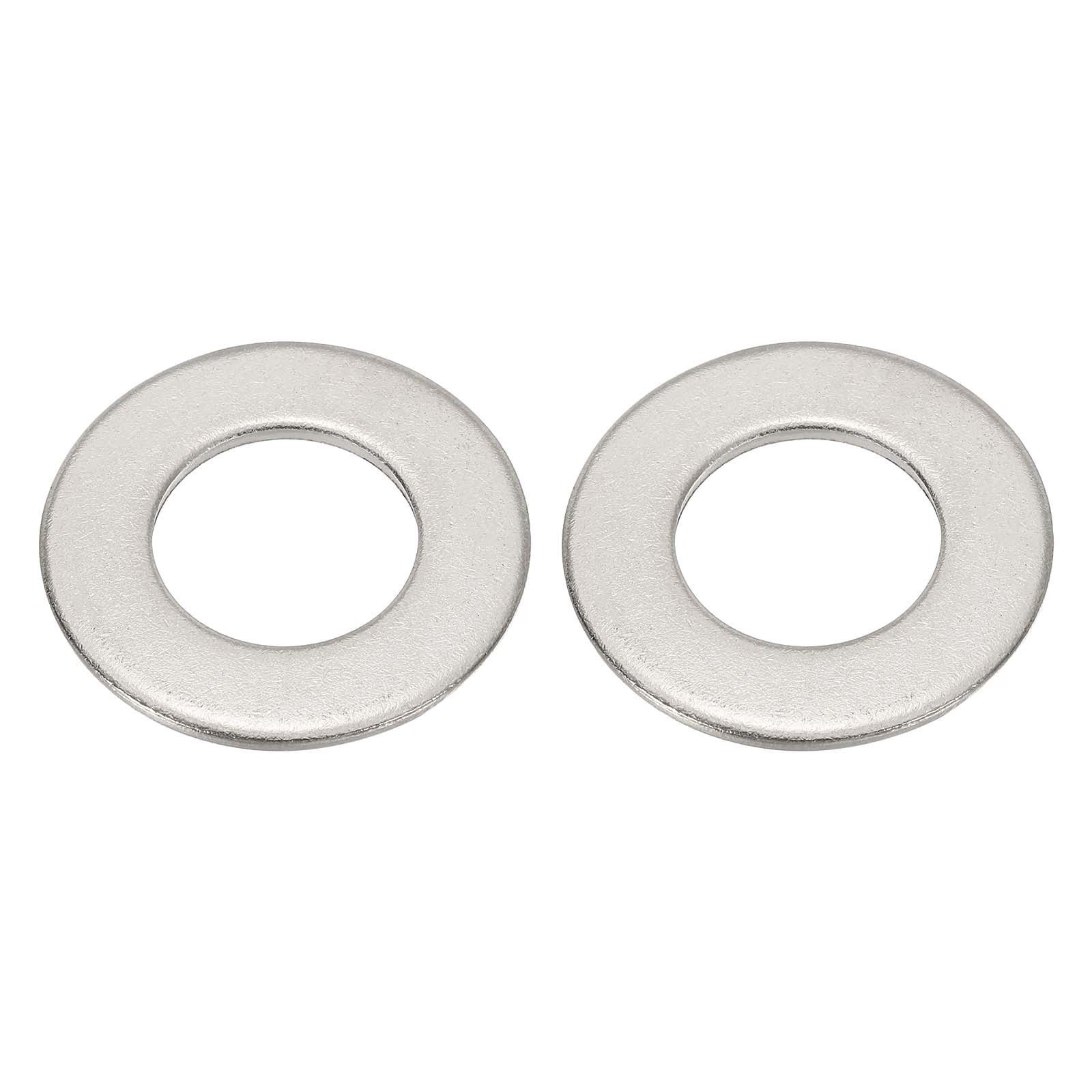 Uxcell Stainless Steel Flat Washers, Round Metal Washer Small Spacer ...