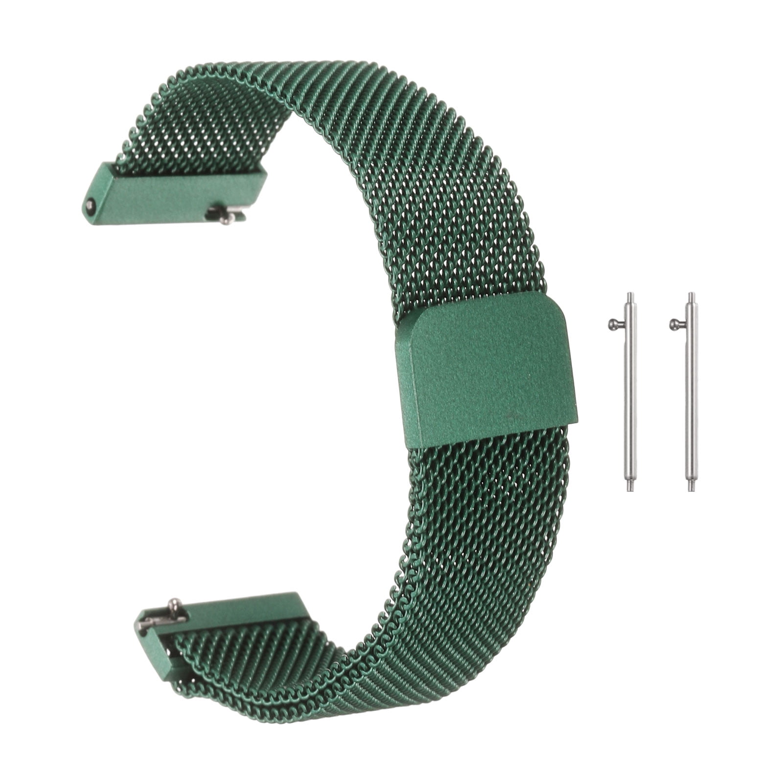 Uxcell Stainless Steel Mesh Watch Band 18mm Quick Release Metal ...