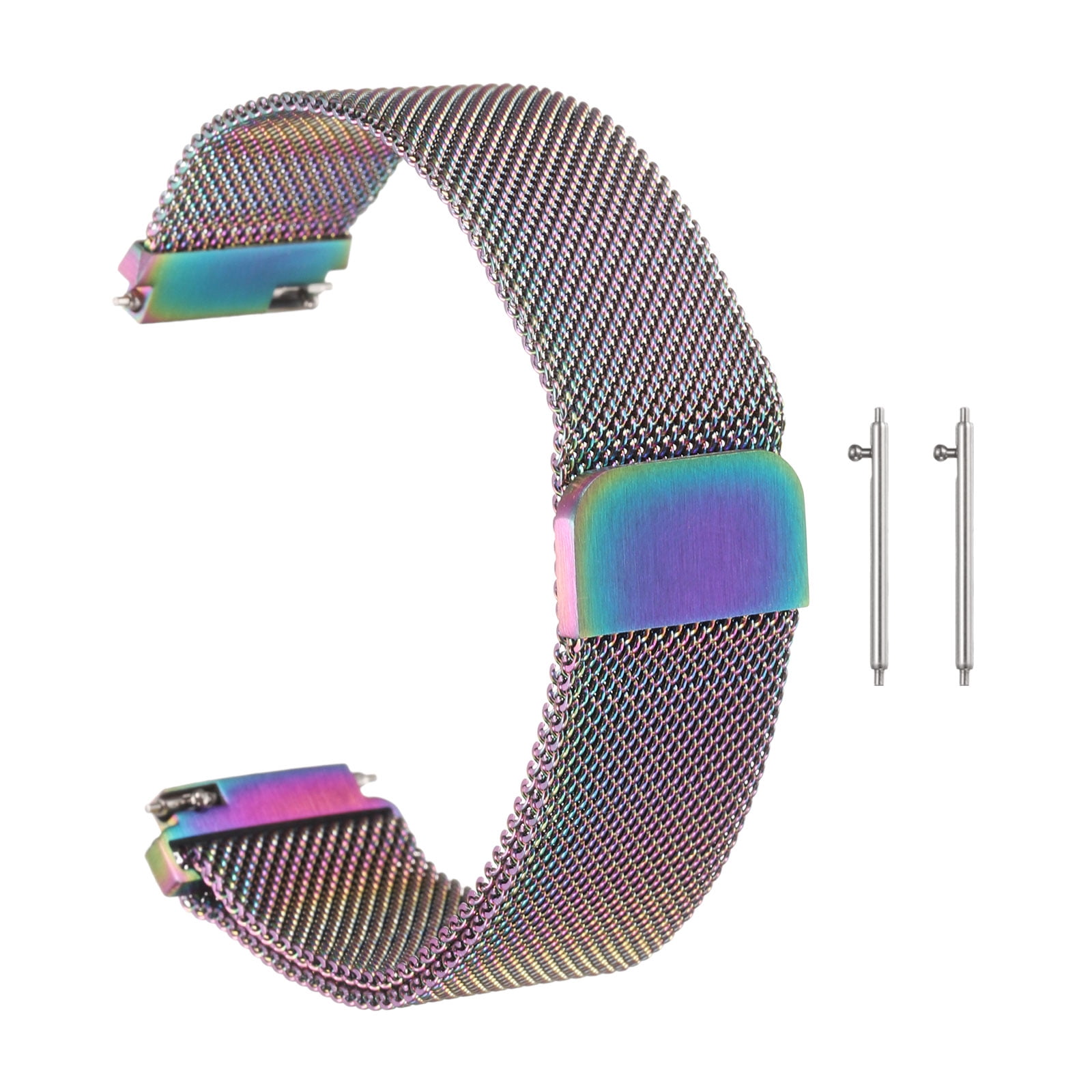 Uxcell Stainless Steel Mesh Watch Band 18mm Quick Release Metal ...