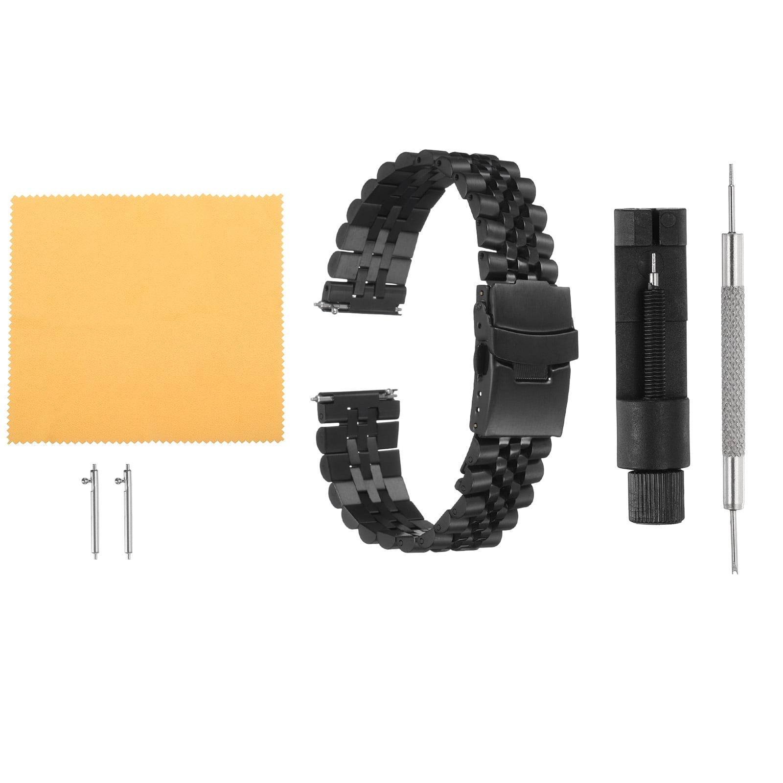 Uxcell Stainless Steel Mesh Watch Band 20mm Quick Release Universal ...