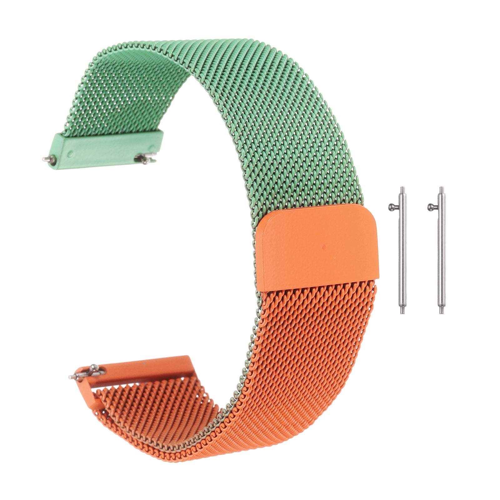 Uxcell Stainless Steel Mesh Watch Band 22mm Quick Release Metal ...