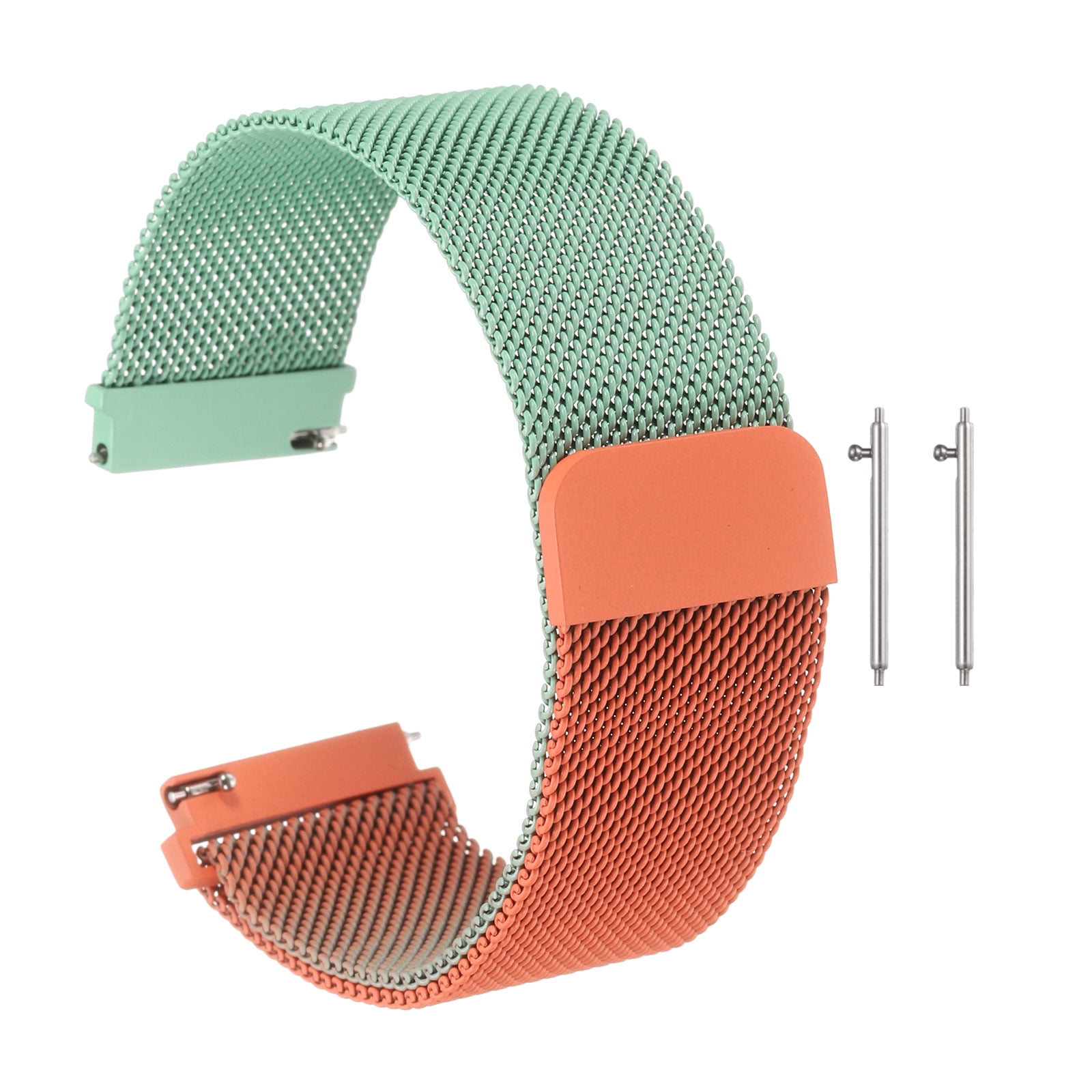 Uxcell Stainless Steel Mesh Watch Band 22mm Quick Release Metal ...