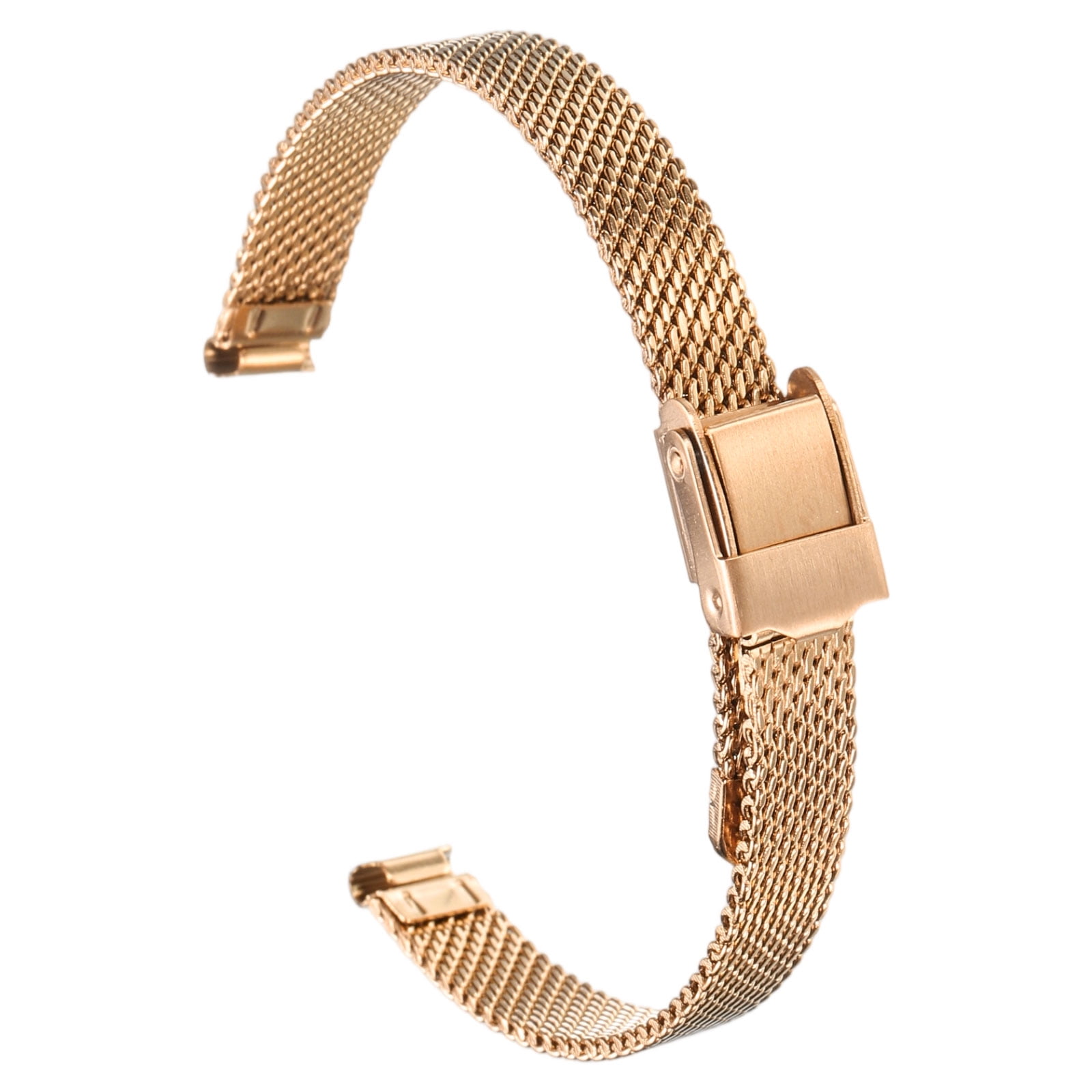 Uxcell Stainless Steel Mesh Watch Band 8mm Quick Release Adjustable ...
