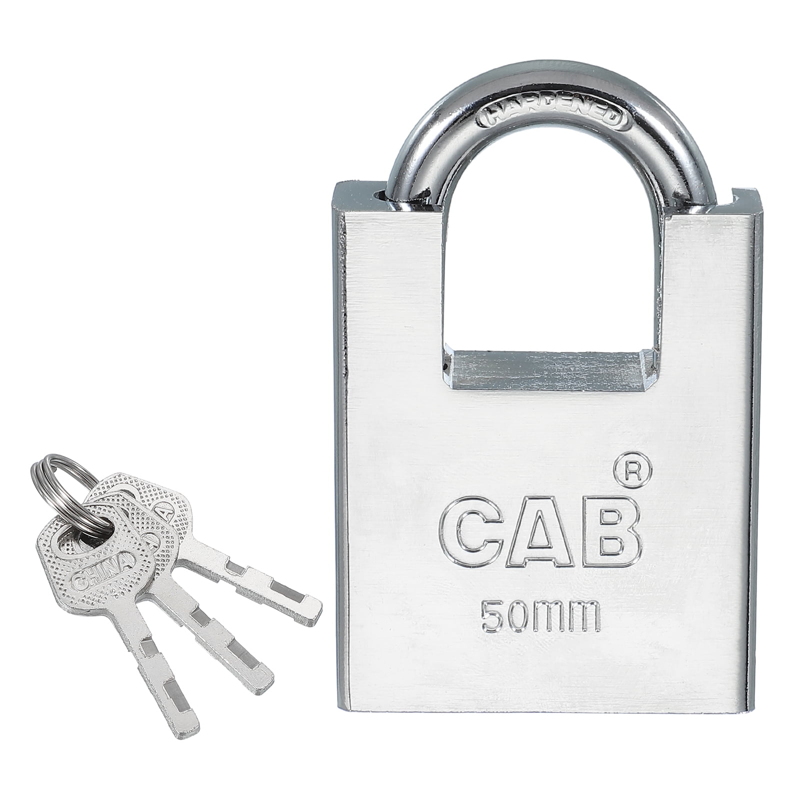 Uxcell Stainless Steel Padlocks, High-Security Padlock Keyed Different ...