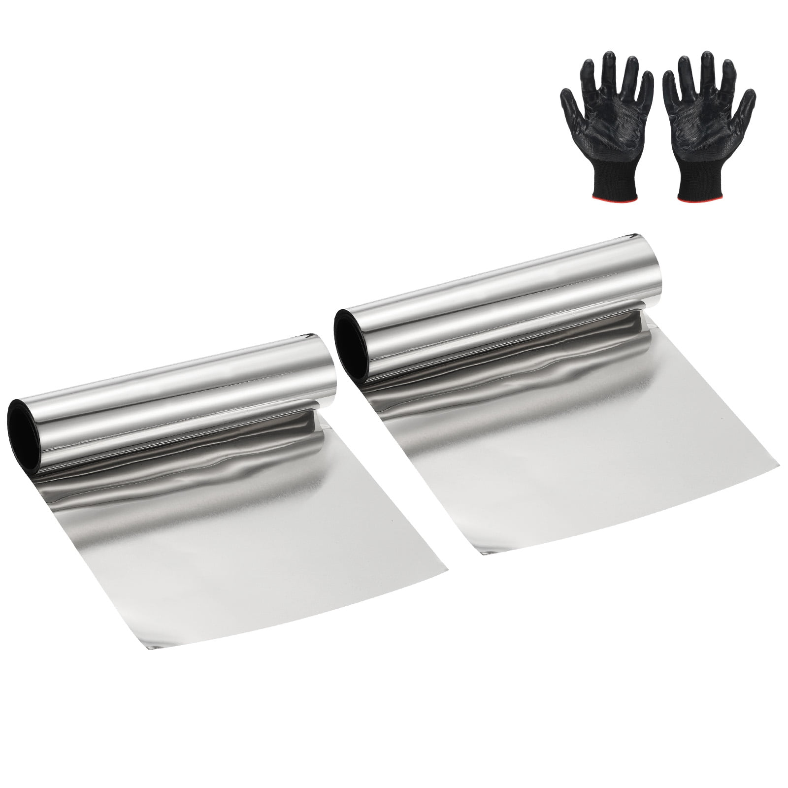 Uxcell Stainless Steel Roll Metal Flashing Foil Plate, 0.02 x 100 x ...