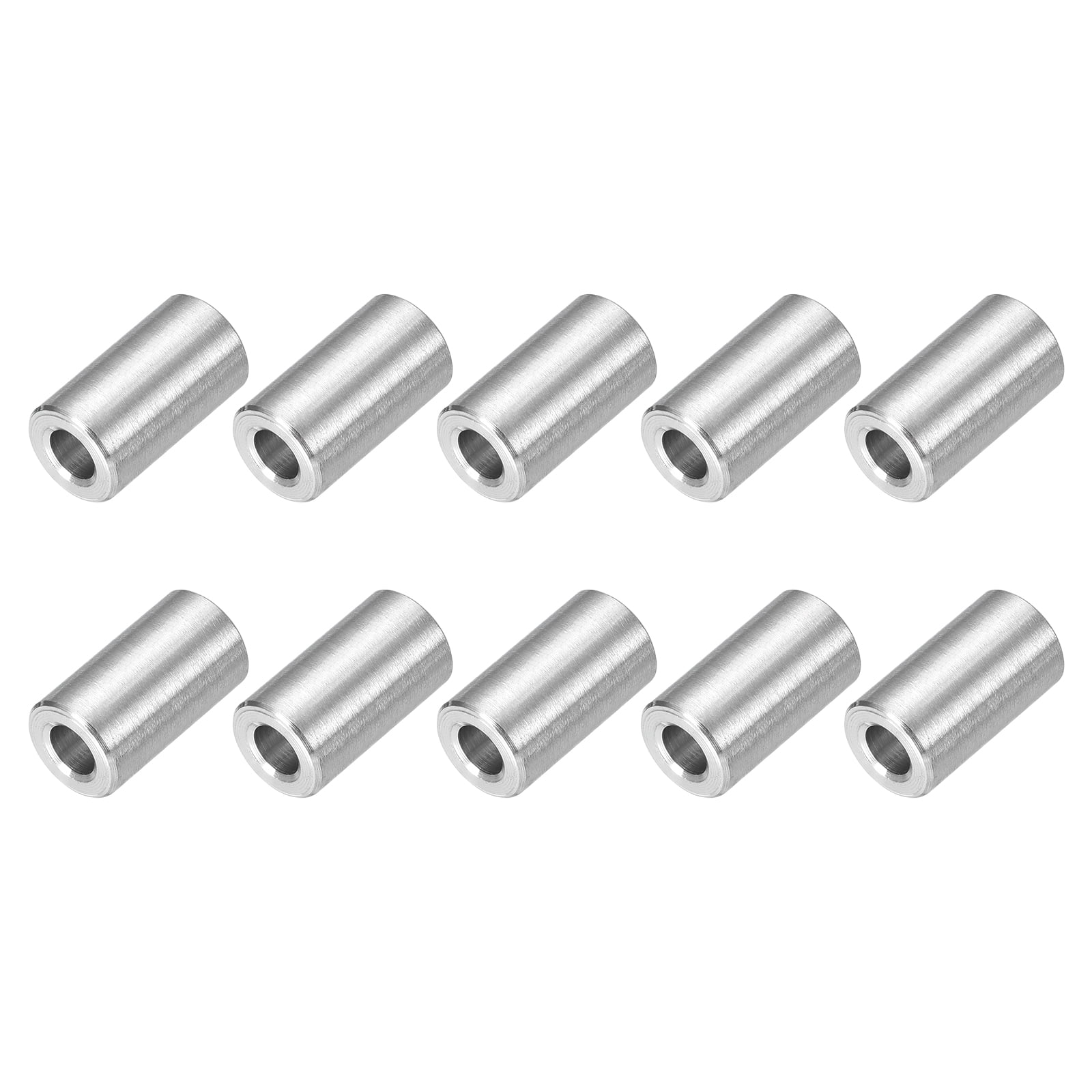 Uxcell Stainless Steel Spacers, Stainless Steel Bushing Screw Standoff ...