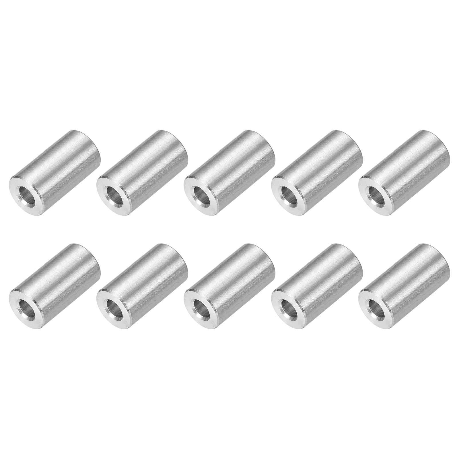 Uxcell Stainless Steel Spacers, Stainless Steel Bushing Screw Standoff ...