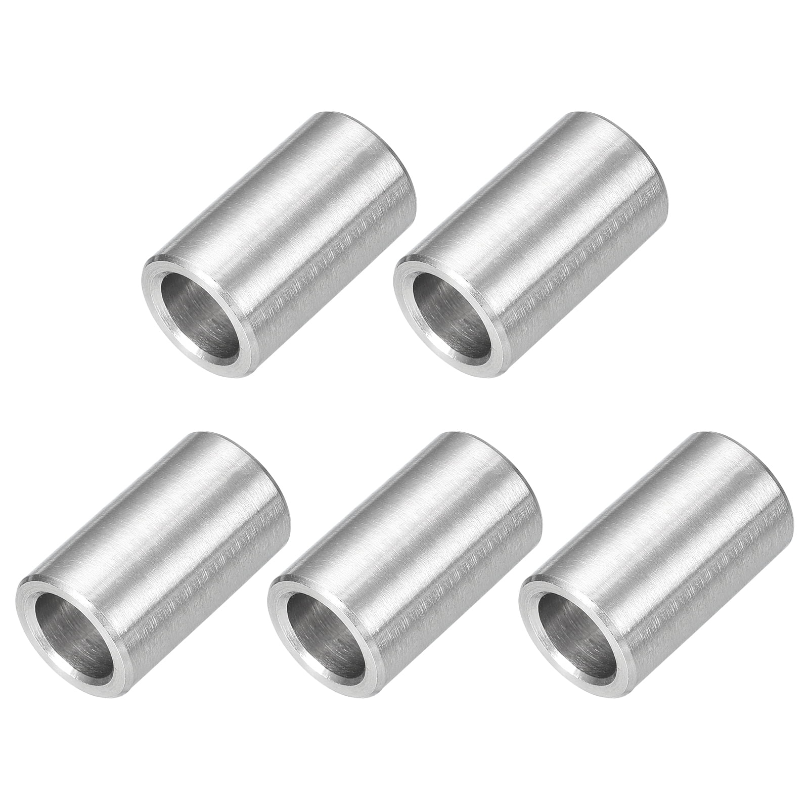 Uxcell Stainless Steel Spacers, Stainless Steel Bushing Screw Standoff ...