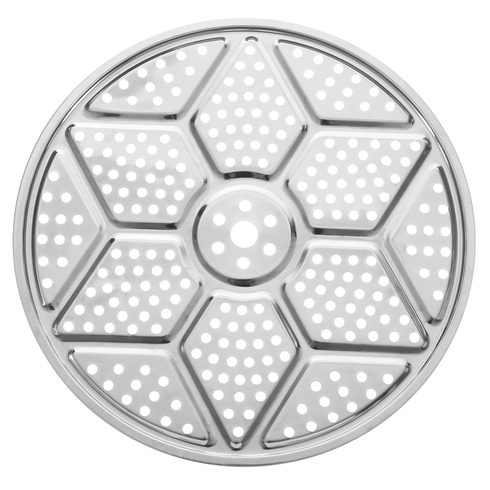 Uxcell Stainless Steel Steamer Rack 15 inches Pot Steaming Tray Thicken ...