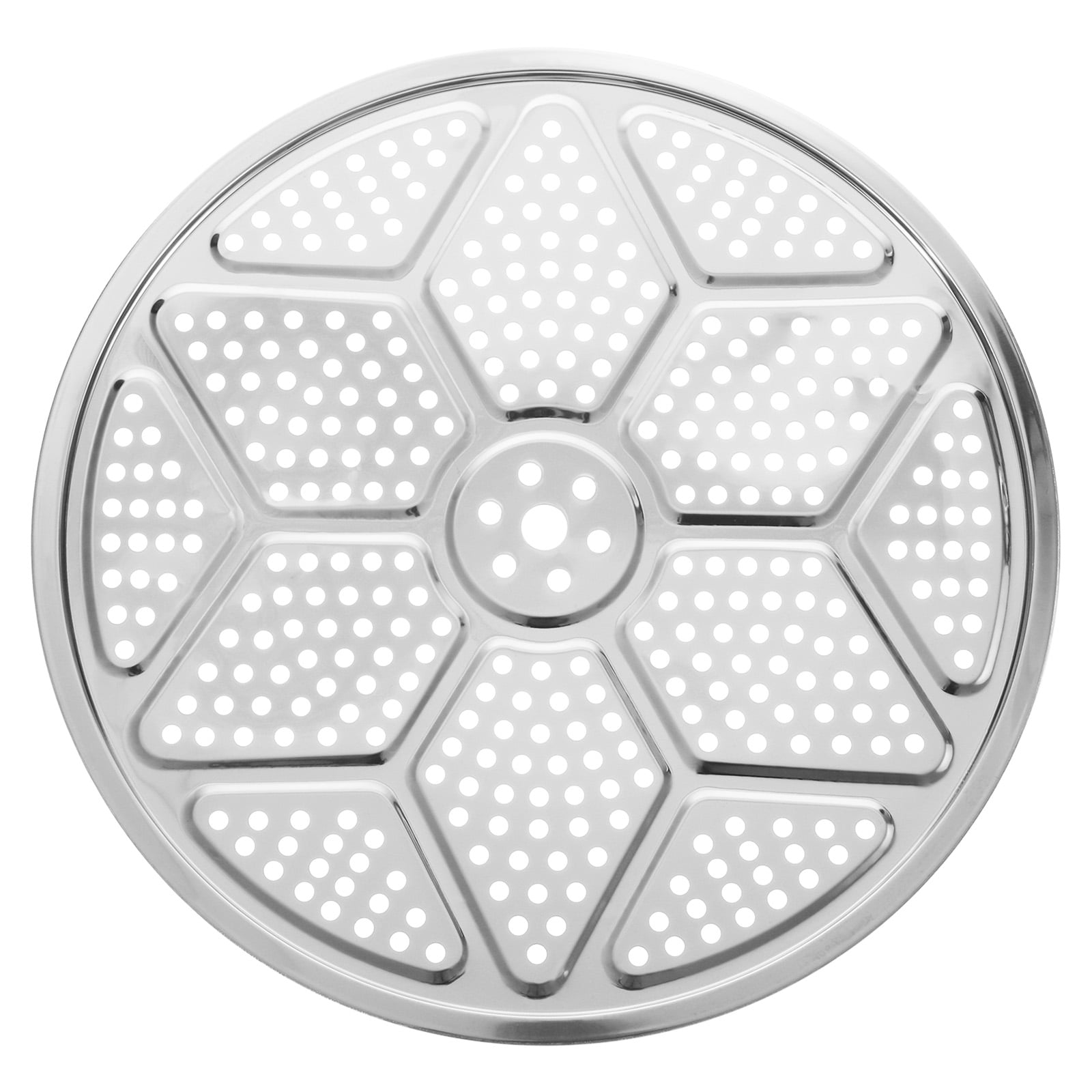 Uxcell Stainless Steel Steamer Rack 18.1 Inch Round Stock Pot Steaming ...