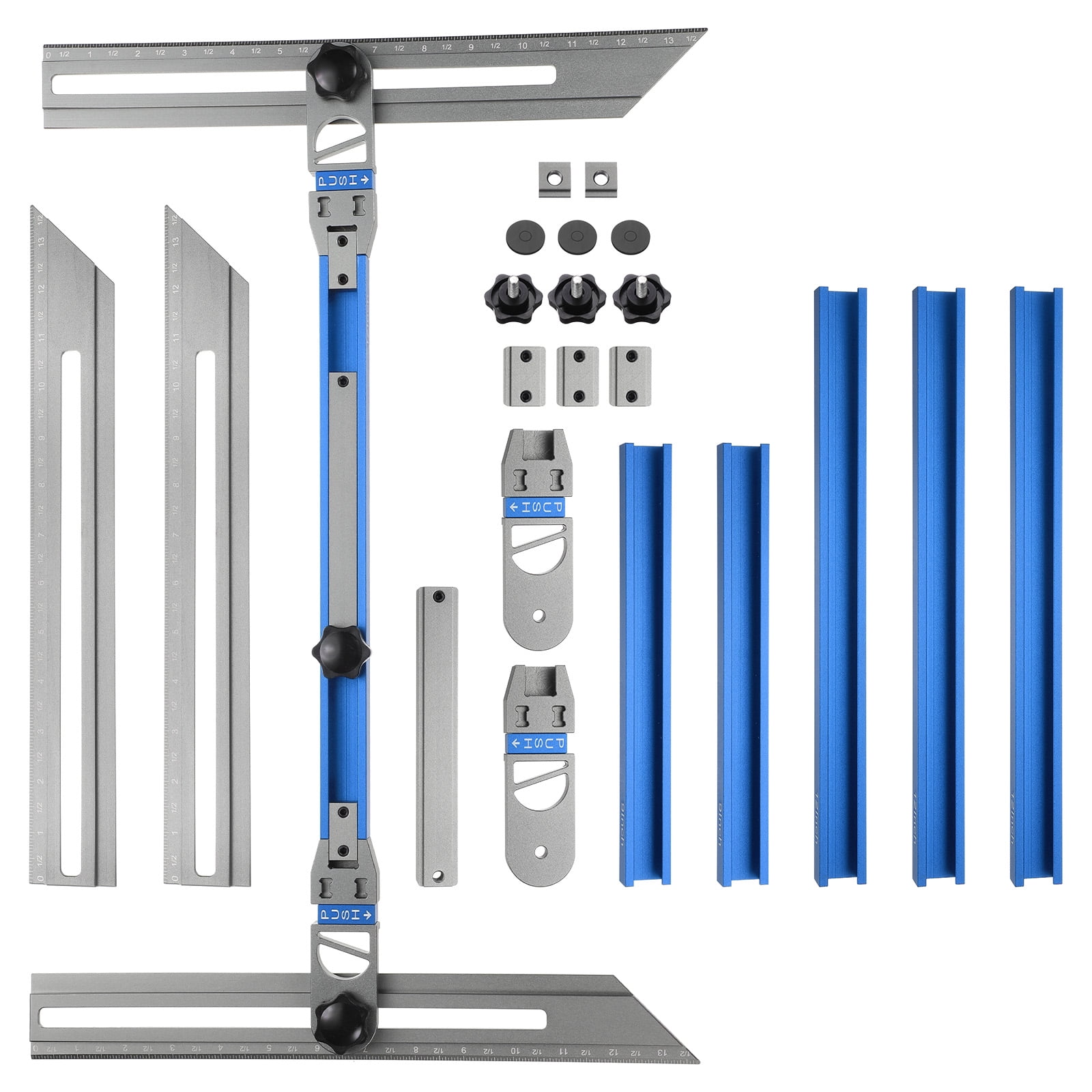 Uxcell Stair Tread Template Tool 8"-60" Adjustable Length Stair Gauge ...