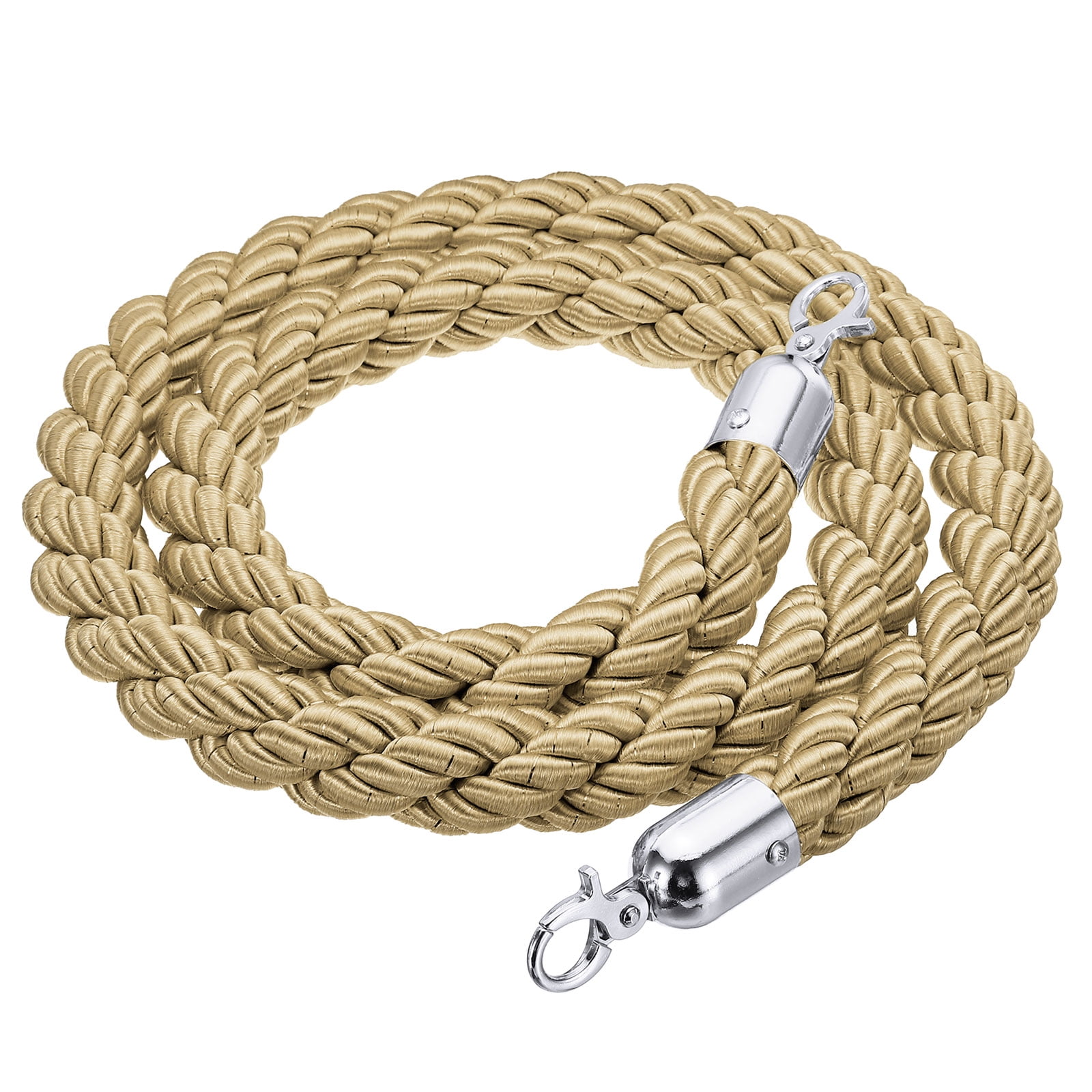 Uxcell Stanchion Rope, 1.5m/5Ft Barrier Rope Twisted Post Ropes ...