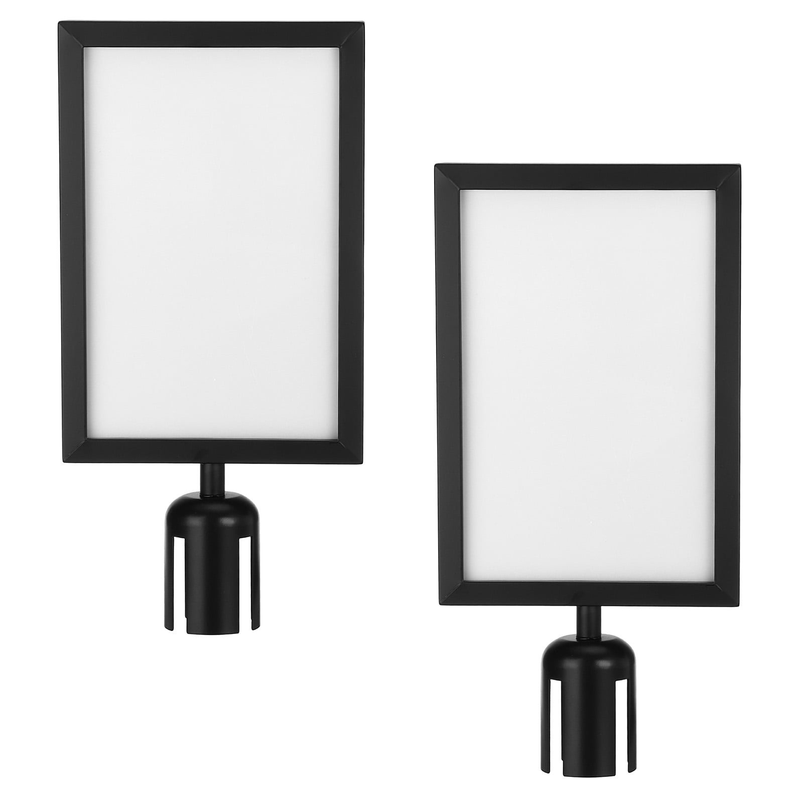 Uxcell Stanchion Sign Holders Stanchion Top Sign Frame Horizontal ...