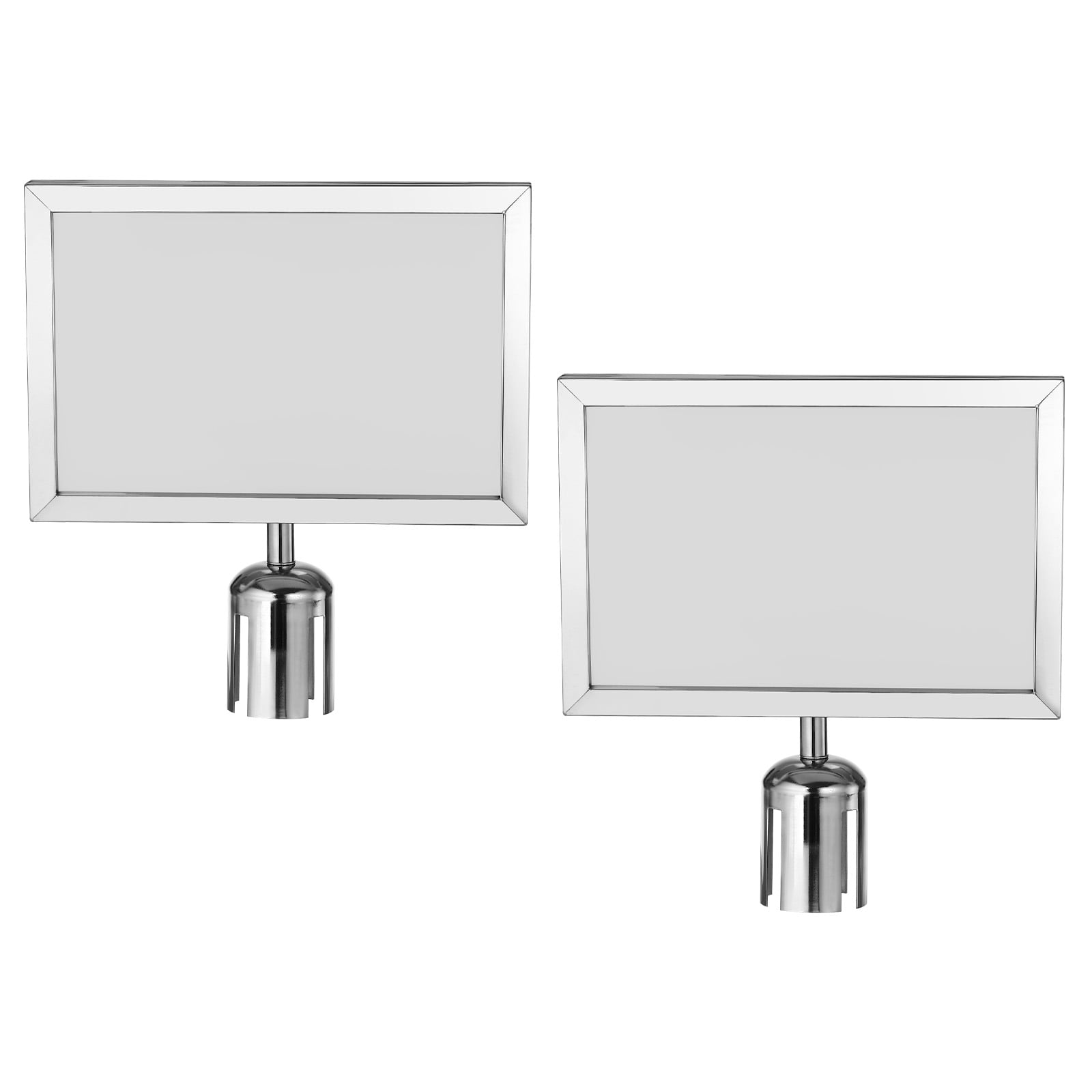 Uxcell Stanchion Sign Holders Stanchion Top Sign Frame Horizontal ...
