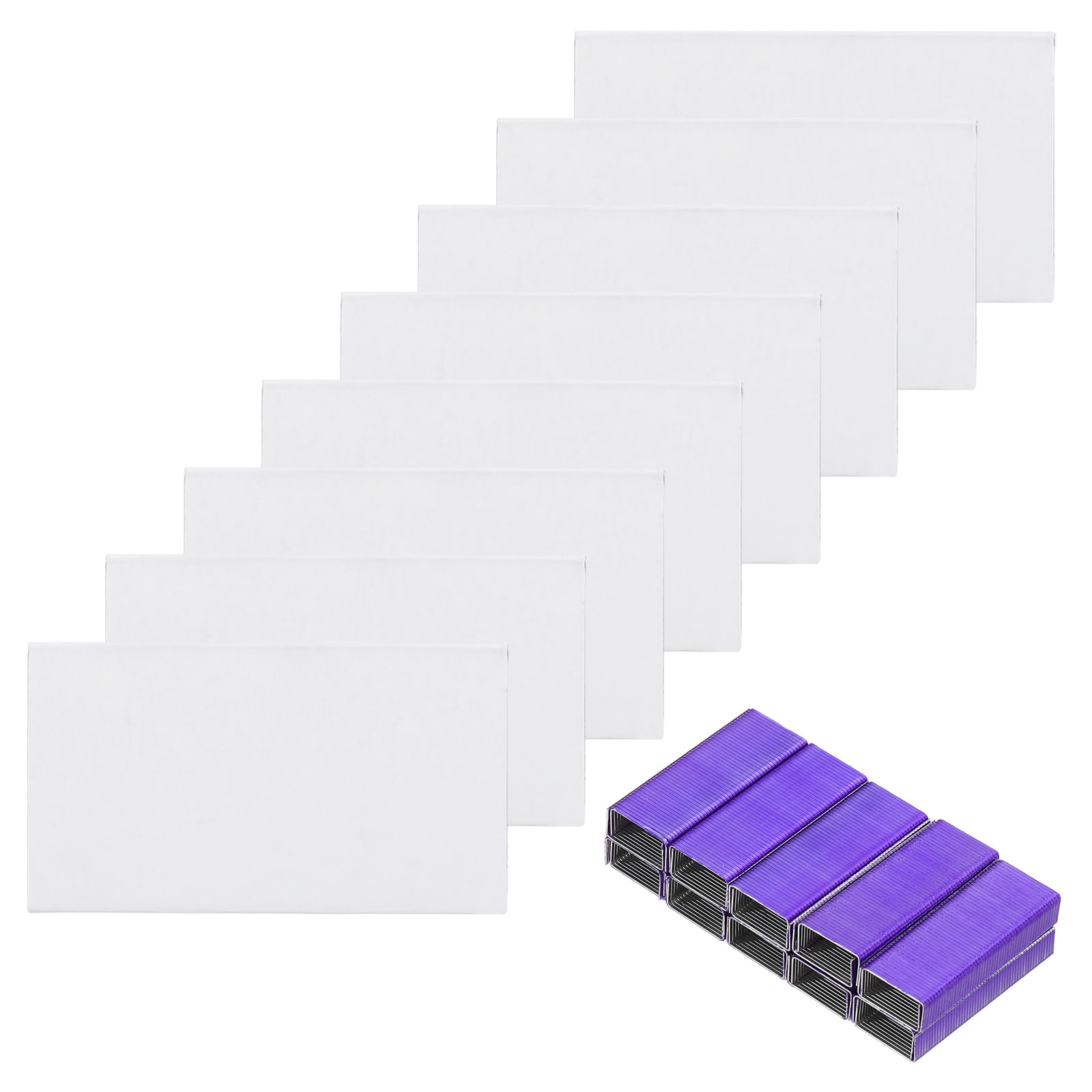 Uxcell Staples for Stapler, 8 Pack #10 Mini 3/16 Inch Length Staples ...