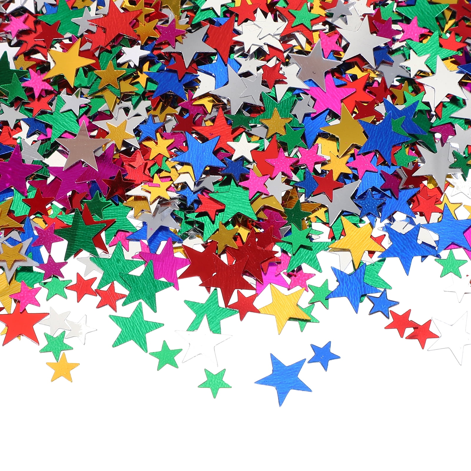 Uxcell Star Confetti, Glitter Star Table Confetti Twinkle Metallic Foil ...