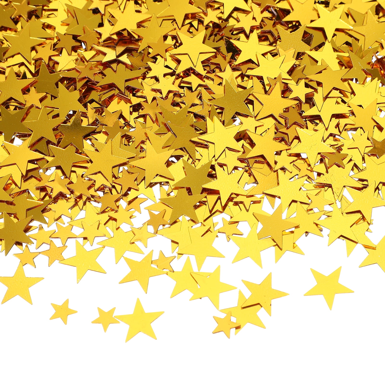 Uxcell Star Confetti, Glitter Star Table Confetti Twinkle Metallic Foil ...