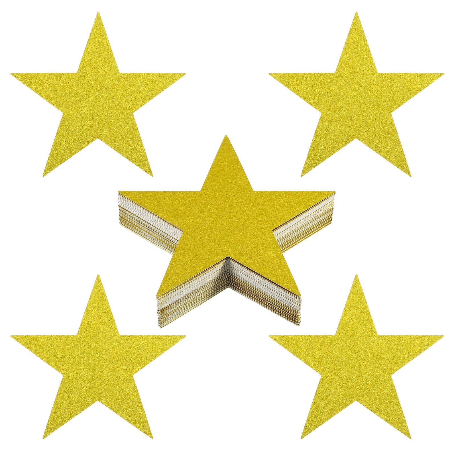 Uxcell Star Cutouts, 60 Pack Star Cutout Paper Stars for Classroom ...