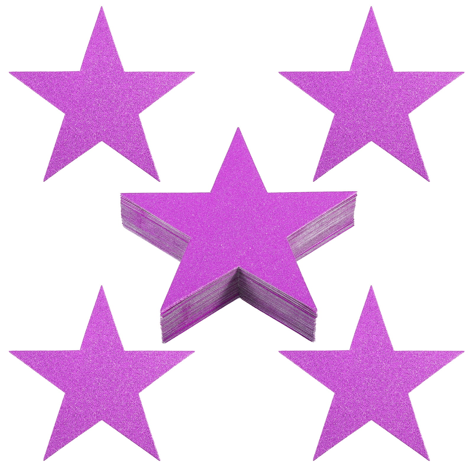 Uxcell Star Cutouts, 60 Pack Star Cutout Paper Stars for Classroom ...