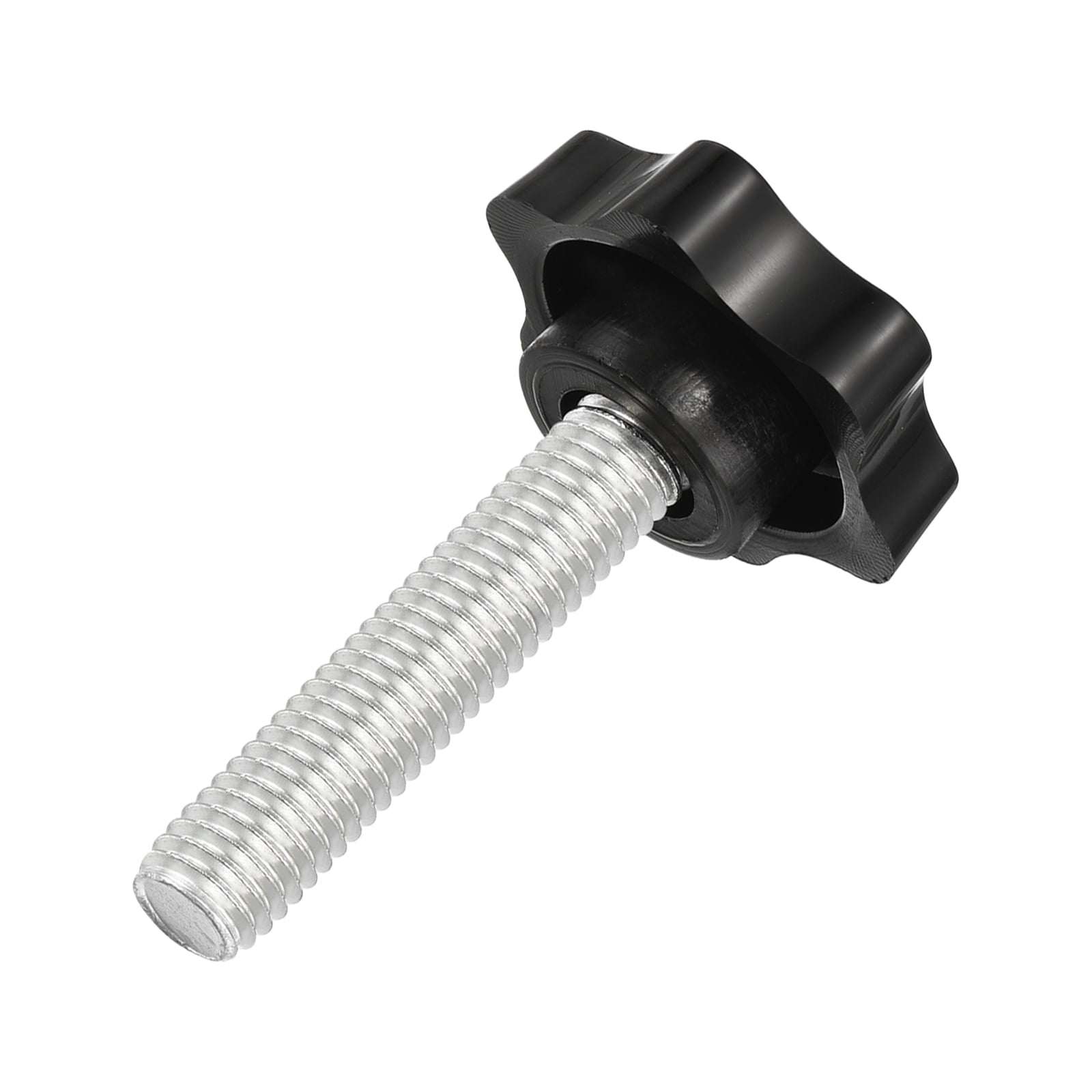 Uxcell Star Knobs, M10x45mm Plastic Hex Shaped Clamping Handle Screw ...