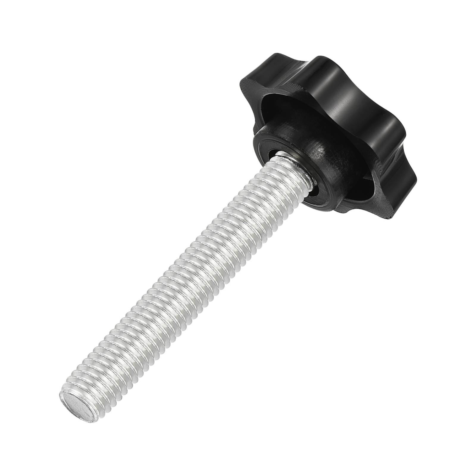 Uxcell Star Knobs, M10x60mm Plastic Hex Shaped Clamping Handle Screw ...