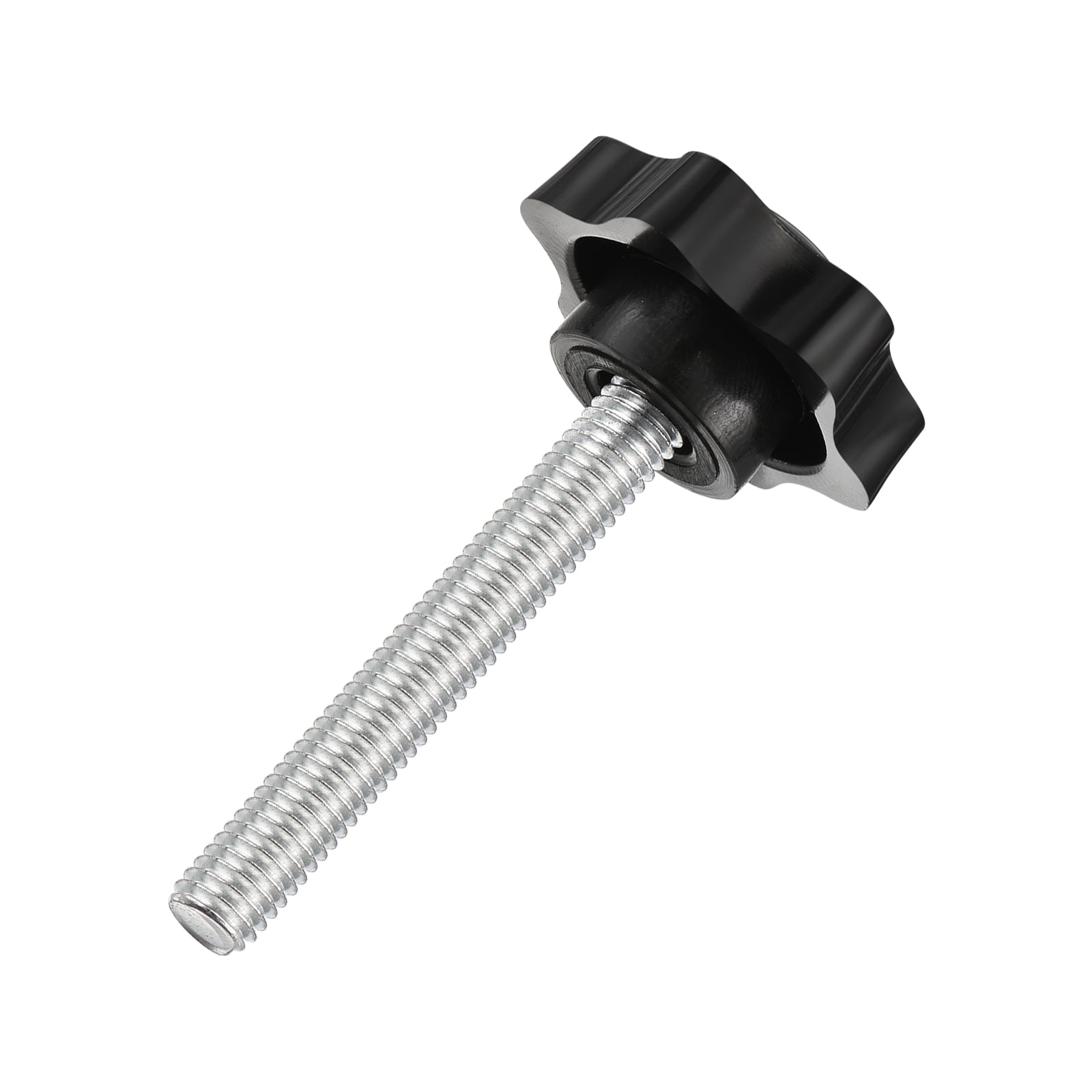 Uxcell Star Knobs, M8x55mm Plastic Hex Shaped Clamping Handle Screw ...