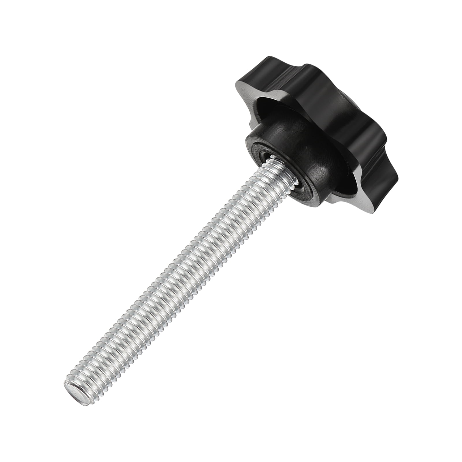 Uxcell Star Knobs, M8x60mm Plastic Hex Shaped Clamping Handle Screw ...