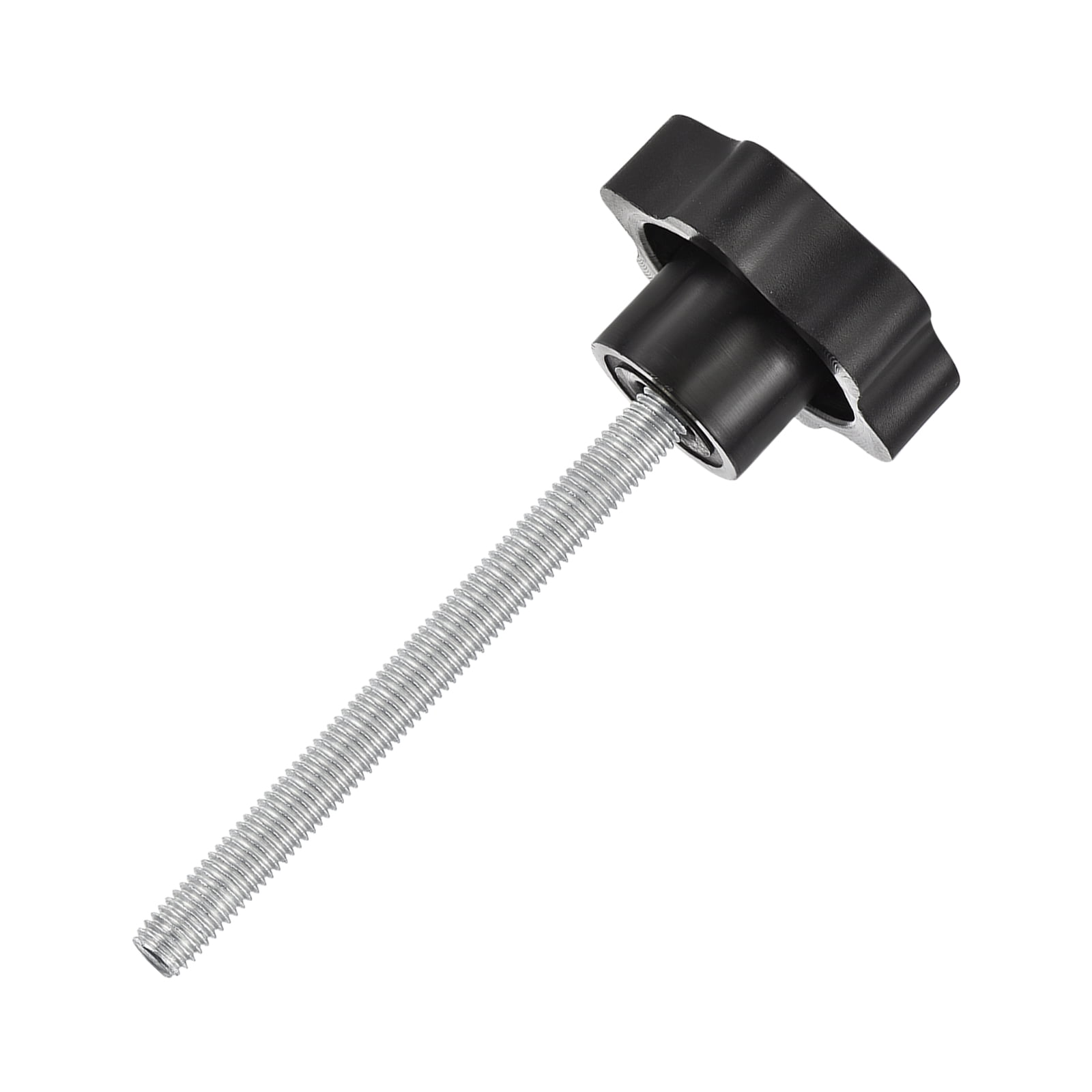 Uxcell Star Knobs, M8x90mm Plastic Hex Shaped Clamping Handle Screw ...