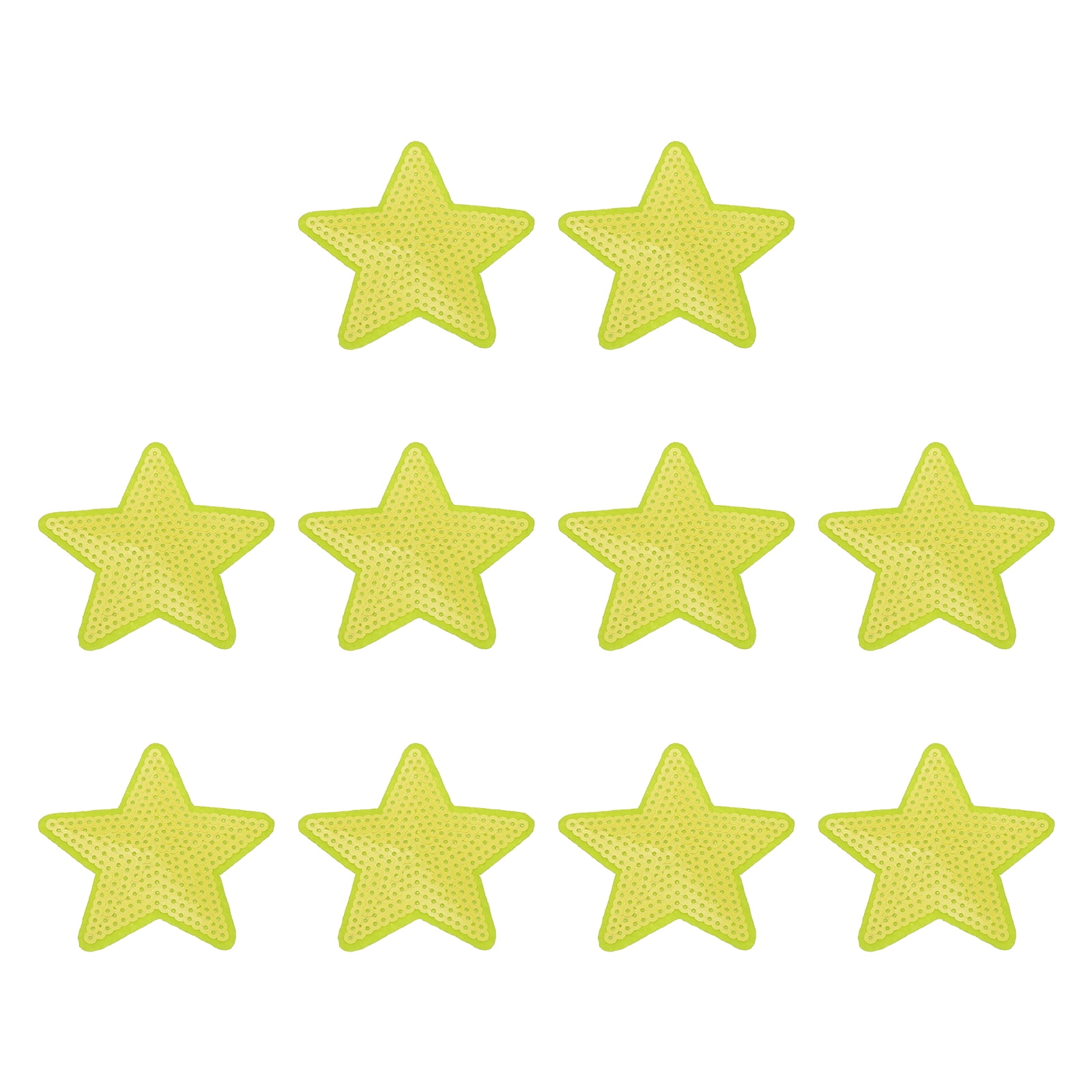 Uxcell Star Patches for Clothes, Sequin Star Iron Embroidered on ...