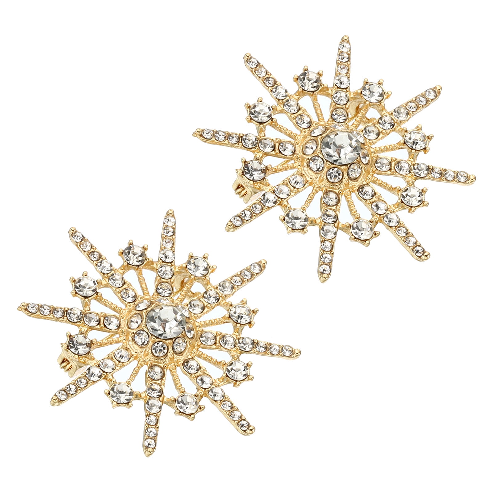 Uxcell Star Safety Decorative Pin, 2Pcs Anti Exposure, Golden - Walmart.com
