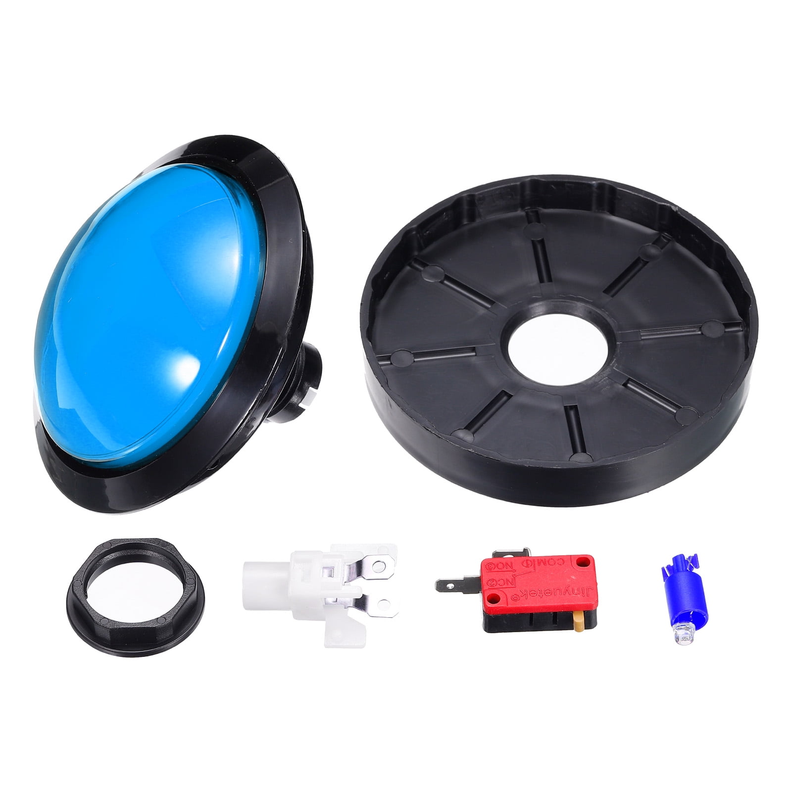 Uxcell Starts Arcade Buttons ABS Round Fit Button for Video Games Parts ...