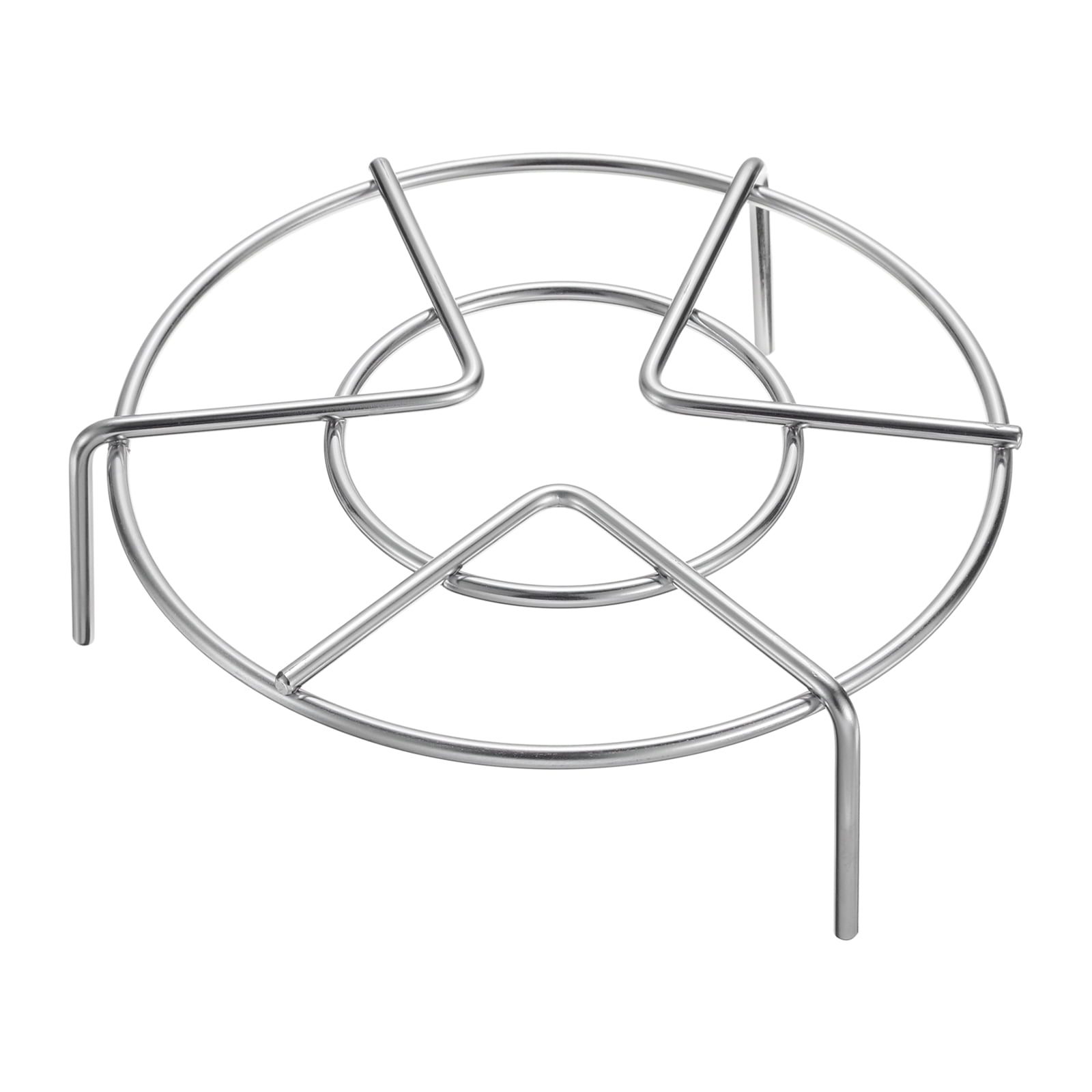 Uxcell Steam Rack 6.3" Dia Metal Trivets for Cooker, Silver Tone (2 ...