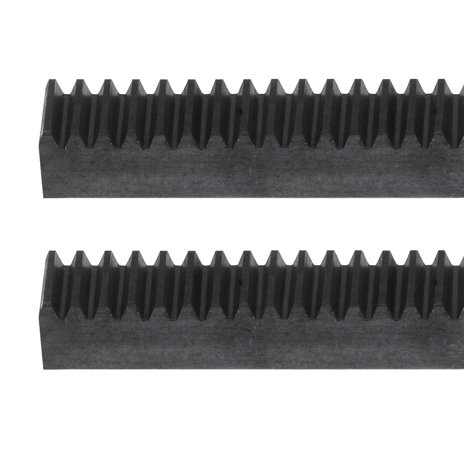 Uxcell Steel Gear Rack, 2 Pack 1.5Mod 500mm x15mm x 15mm Total 3.3 ft ...